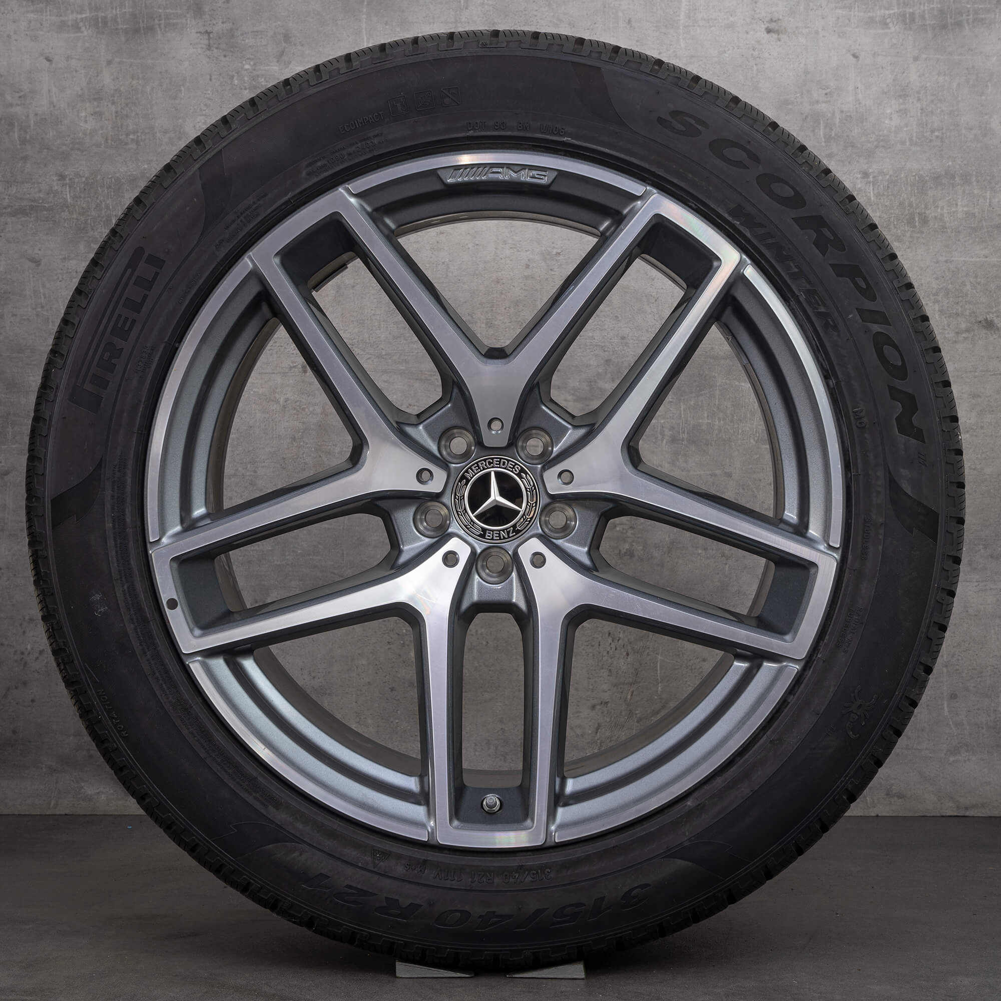 AMG Mercedes GLE C292 Coupe 21 inch rims winter tires wheels