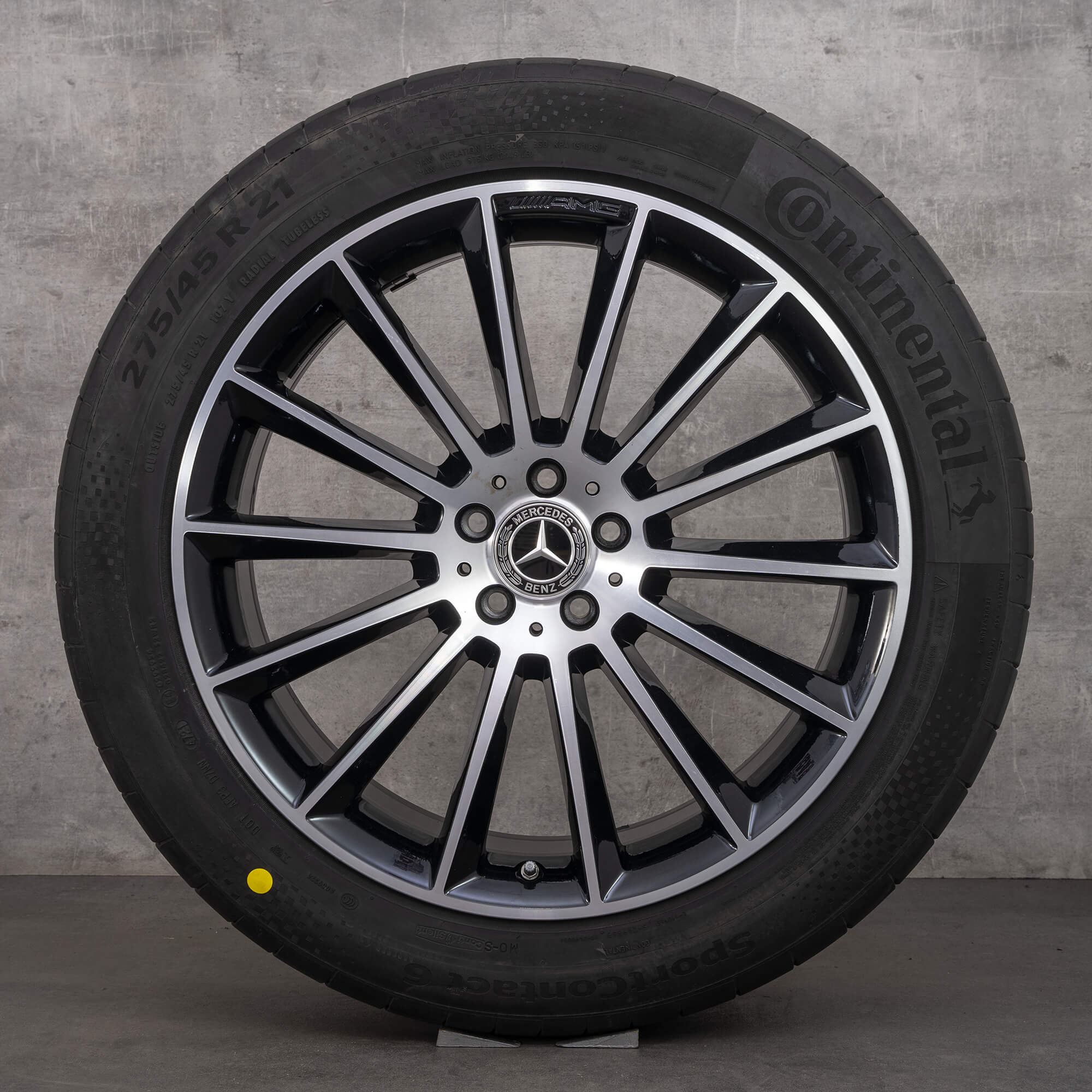 AMG Mercedes Benz GLE W167 V167 summer wheels 21 inch tires rims