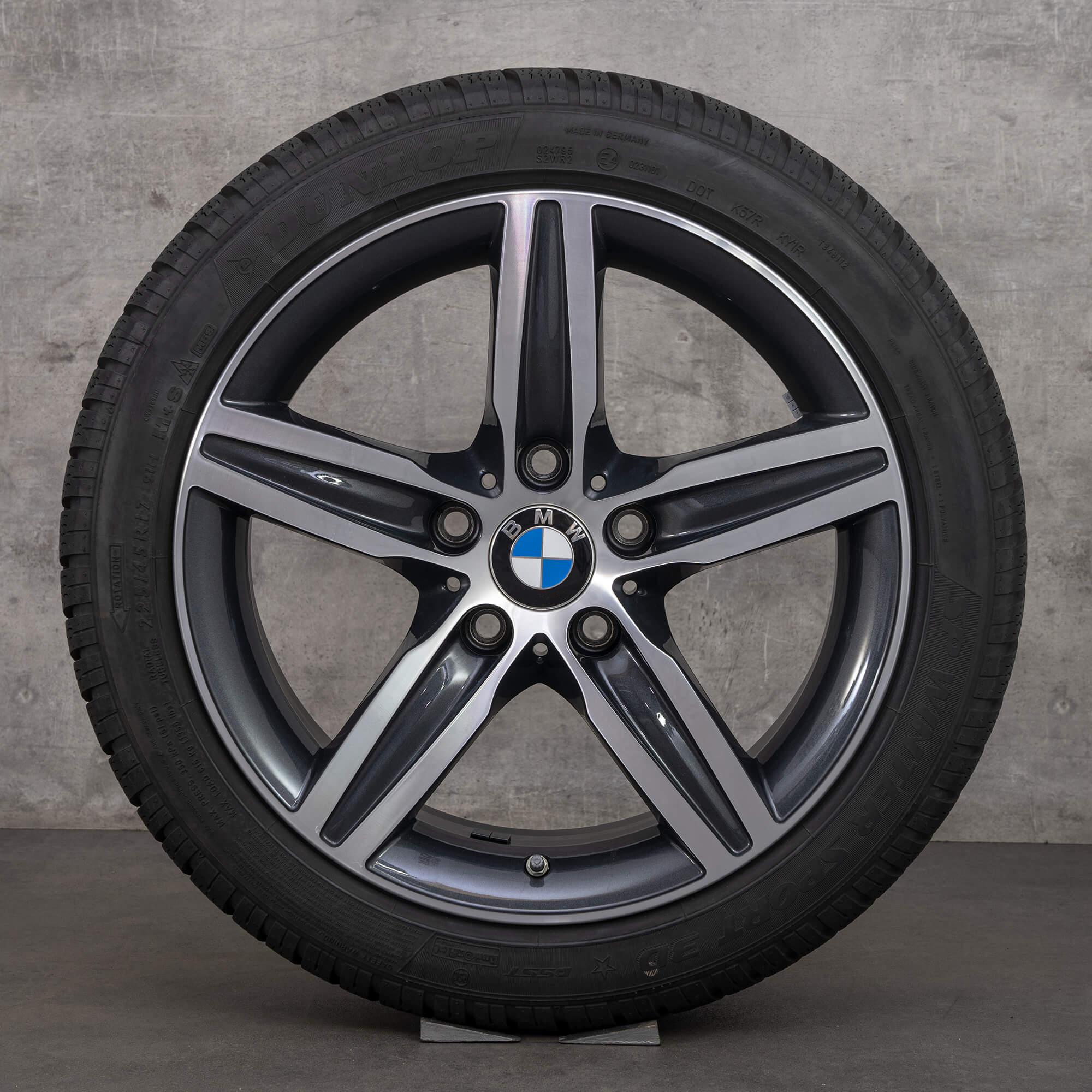 BMW 1er F20 F21 2er F22 F23 17 inch alloy rims winter tires Styling 379