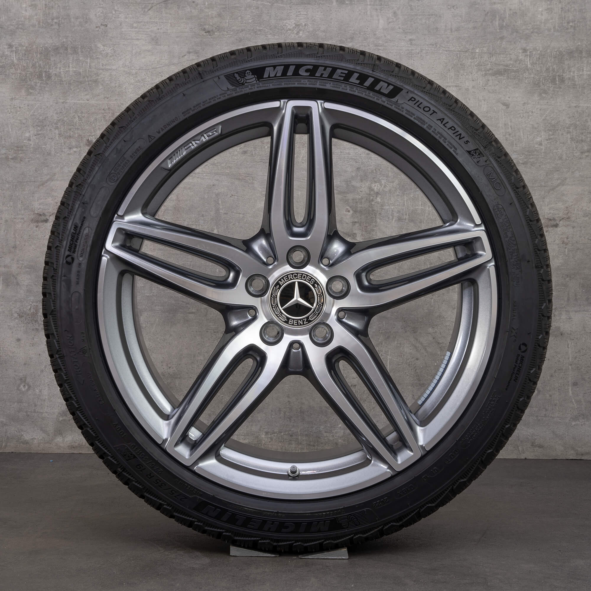 AMG Mercedes E-Class E43 W213 S213 winter wheels 19 inch rims tires