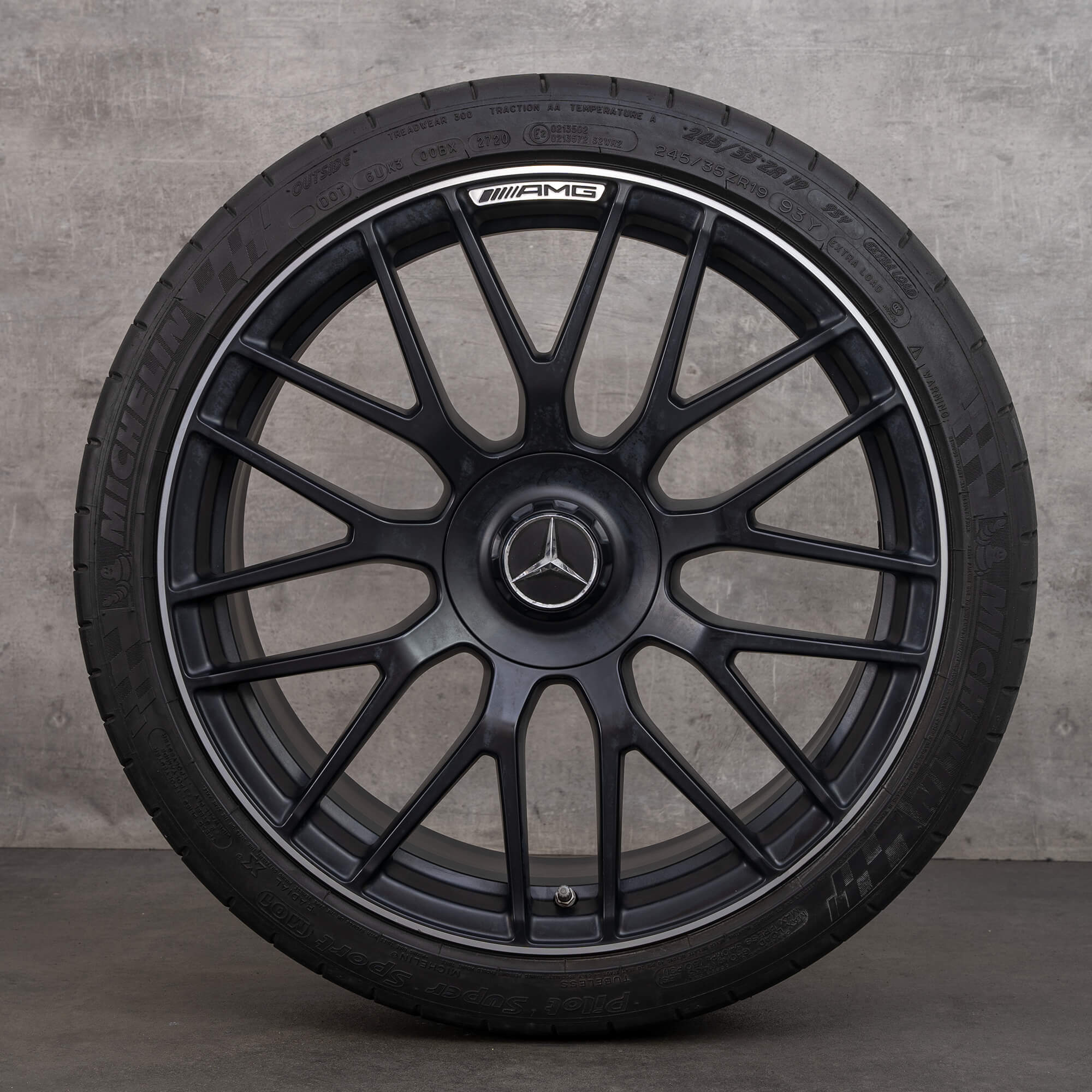 Mercedes Benz Felgen mit Winterreifen