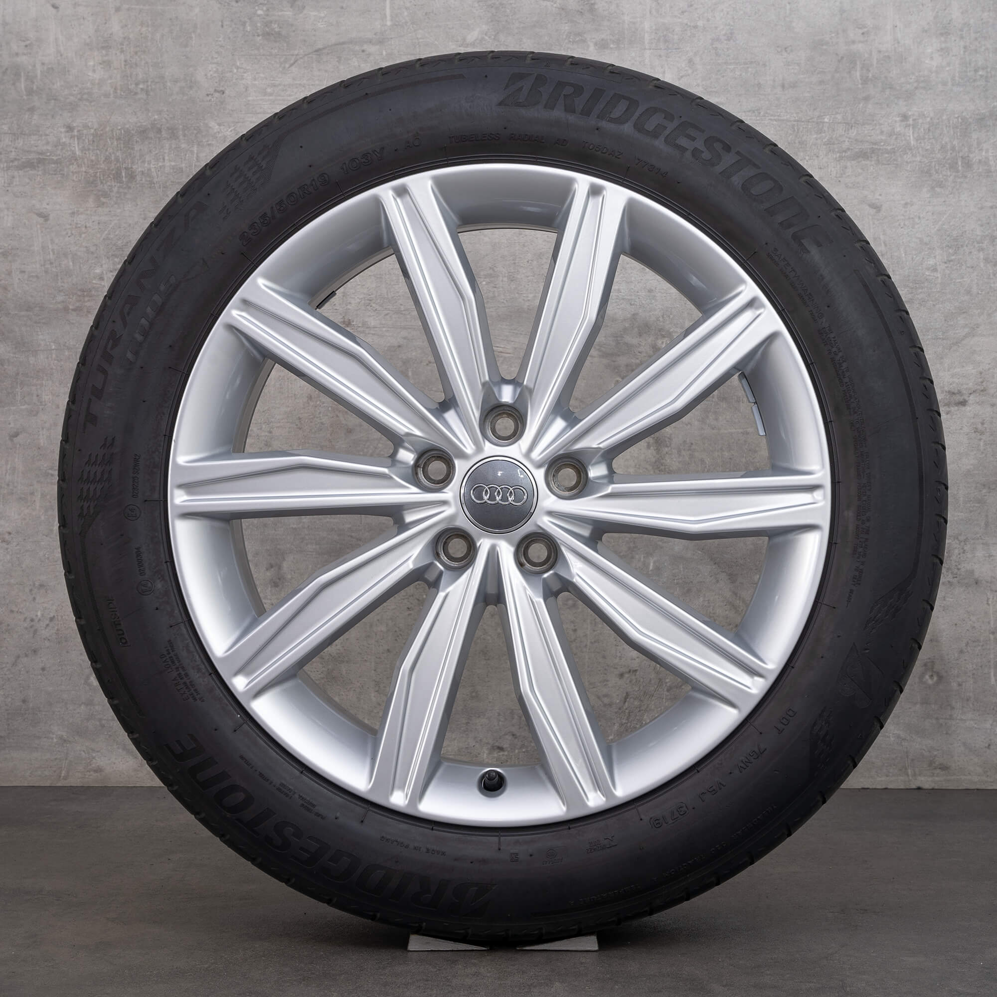 Audi A6 Allroad 4K C8 summer wheels 19 inch tires rims 4K0601025G