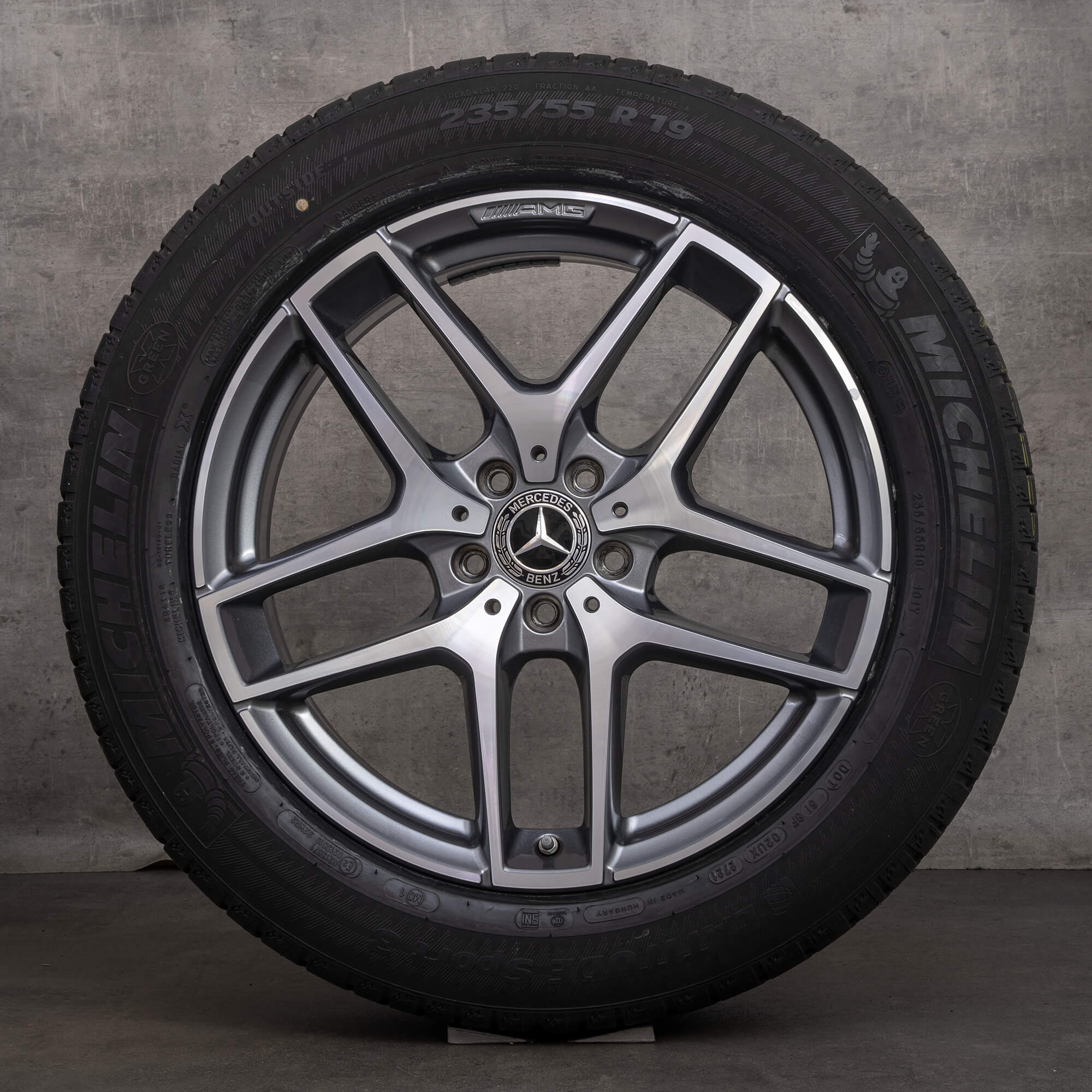 AMG Mercedes GLC Coupé C253 X253 19 Zoll Felgen Sommerreifen A2534011800