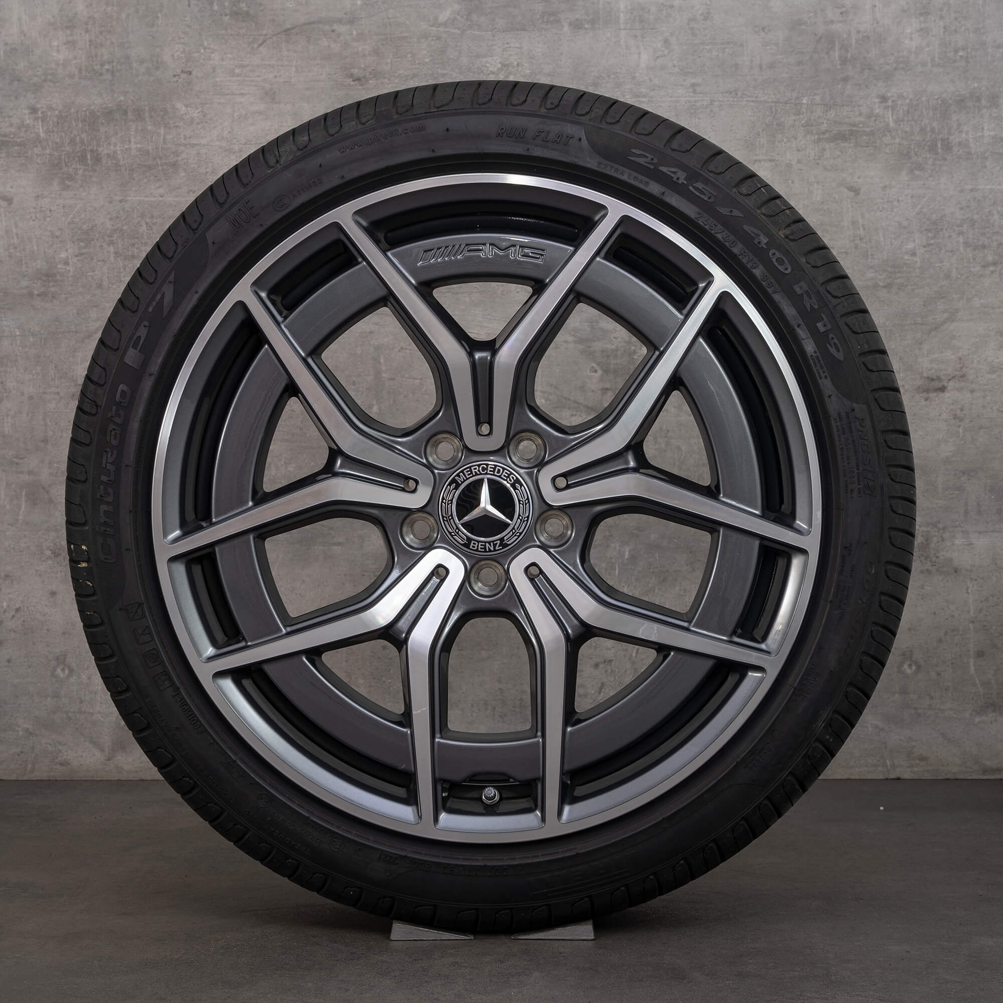 AMG rims Mercedes Benz E-Class W213 S213 C238 A238 summer wheels 19 inches