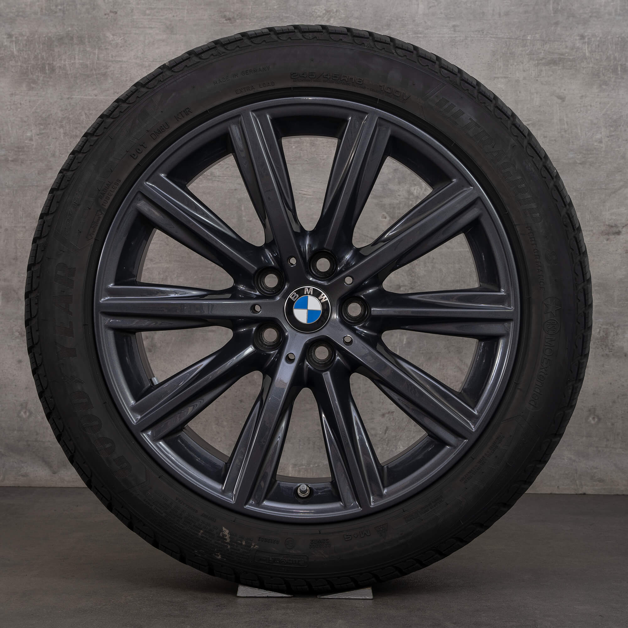 BMW 5er G30 G31 Winterräder Styling 684 Alufelgen 18 Zoll Winterreifen