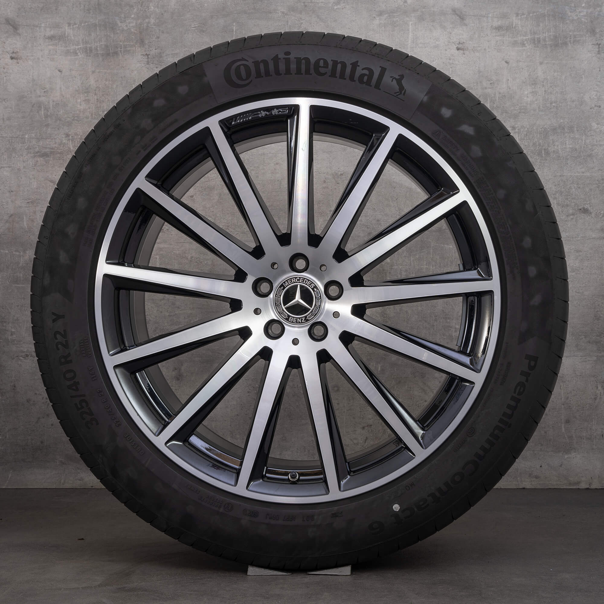 AMG Mercedes GLS V167 SUV rims 22 inch summer tires wheels 7 mm