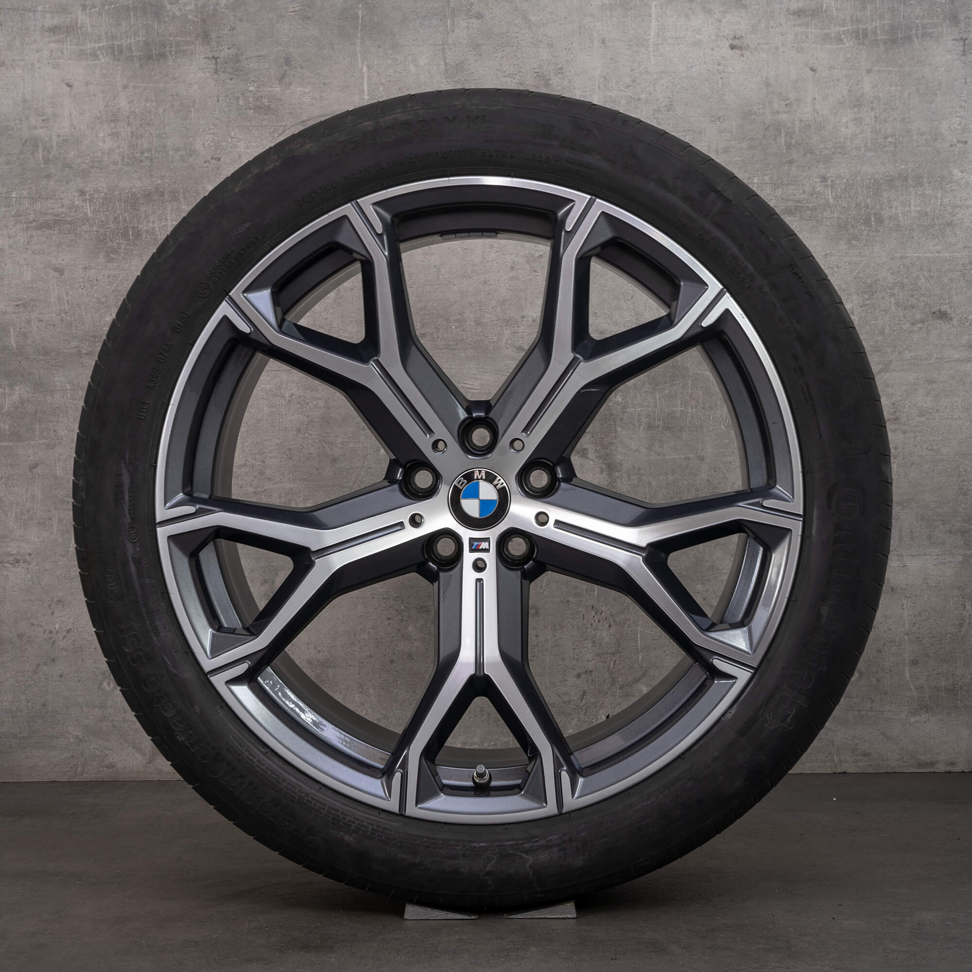 BMW X5 G05 summer wheels 21 inch tires 741 M rims 8071998 8071999