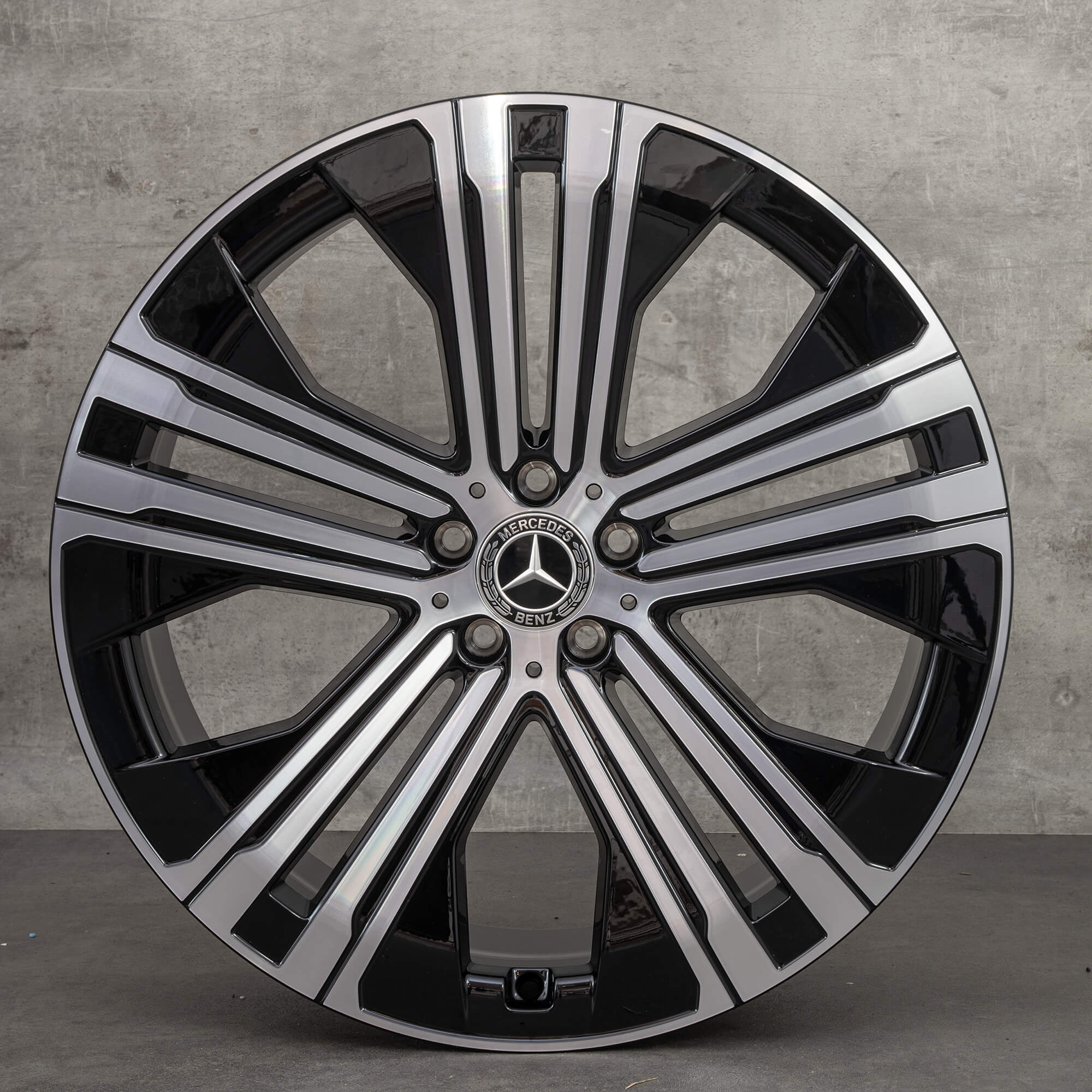 Mercedes Benz EQE SUV rims X294 original 22 inch aluminum 9.5 x ET 42 NEW