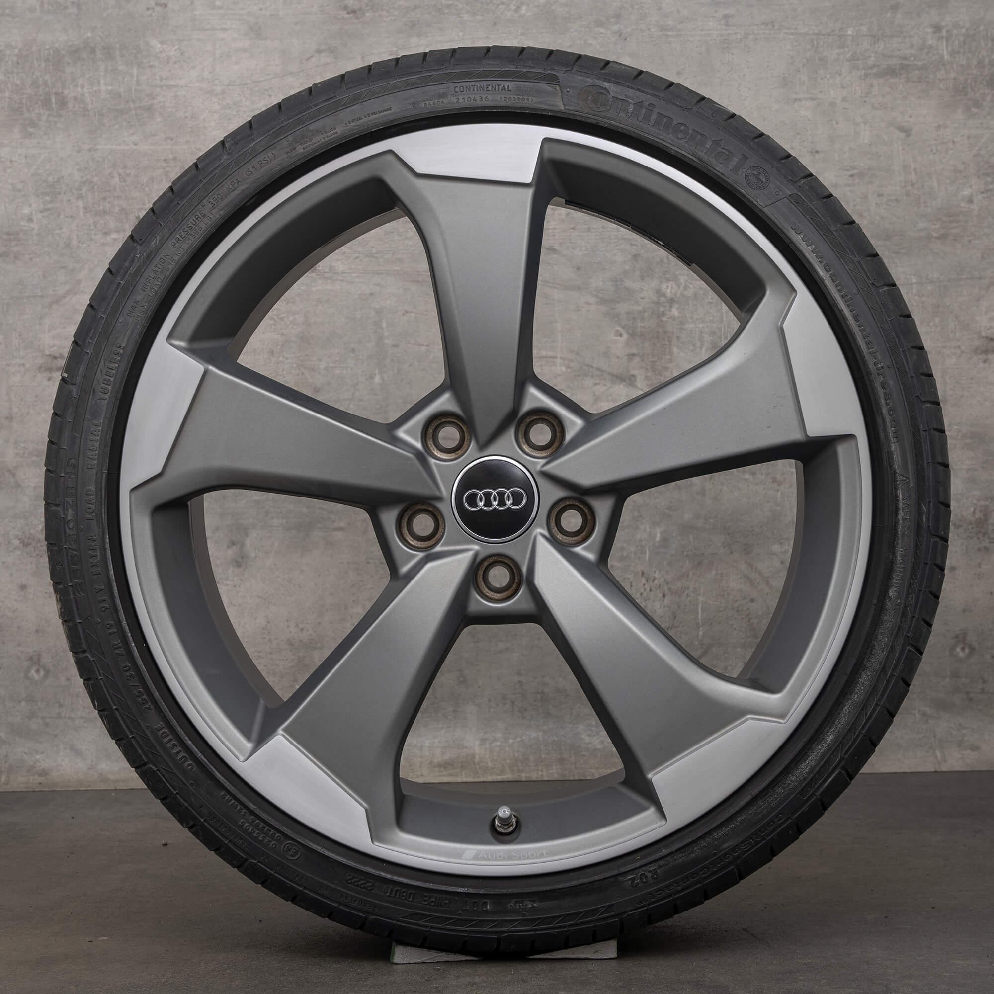 Audi RS3 8V sedan rotor summer tires 19 inch rims wheels 6 & 6.5 mm
