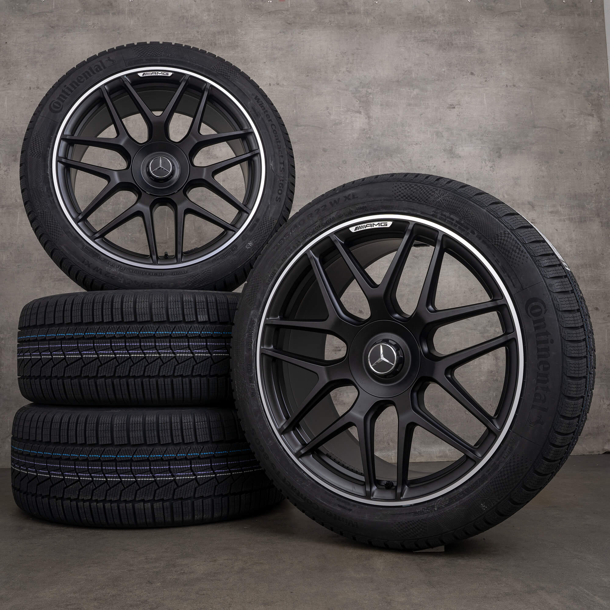 AMG Mercedes Benz G63 W463A ruedas de invierno llantas 22 pulgadas ...