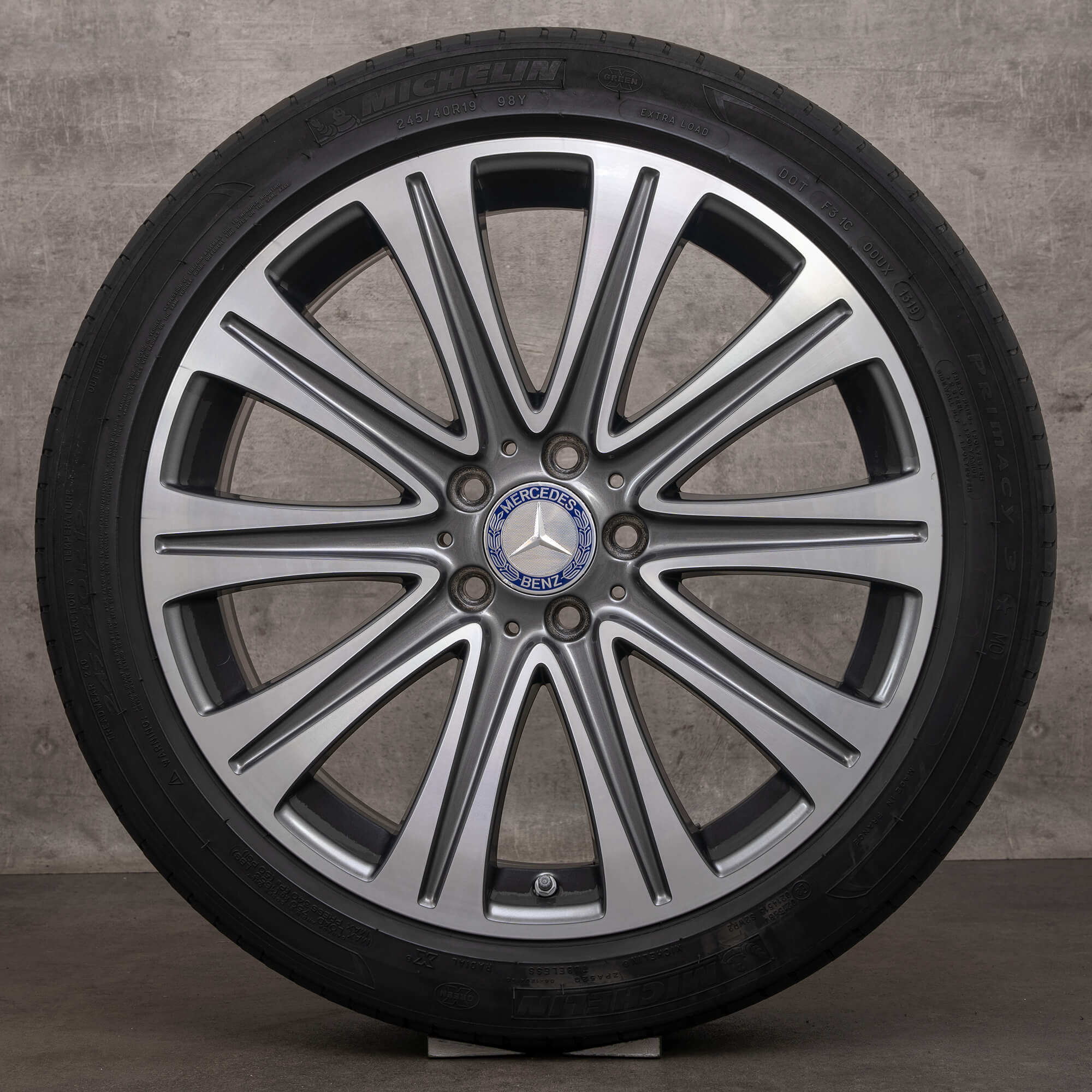 Original Mercedes E-Class W213 W238 & E300 e de 19 inch rims summer wheels