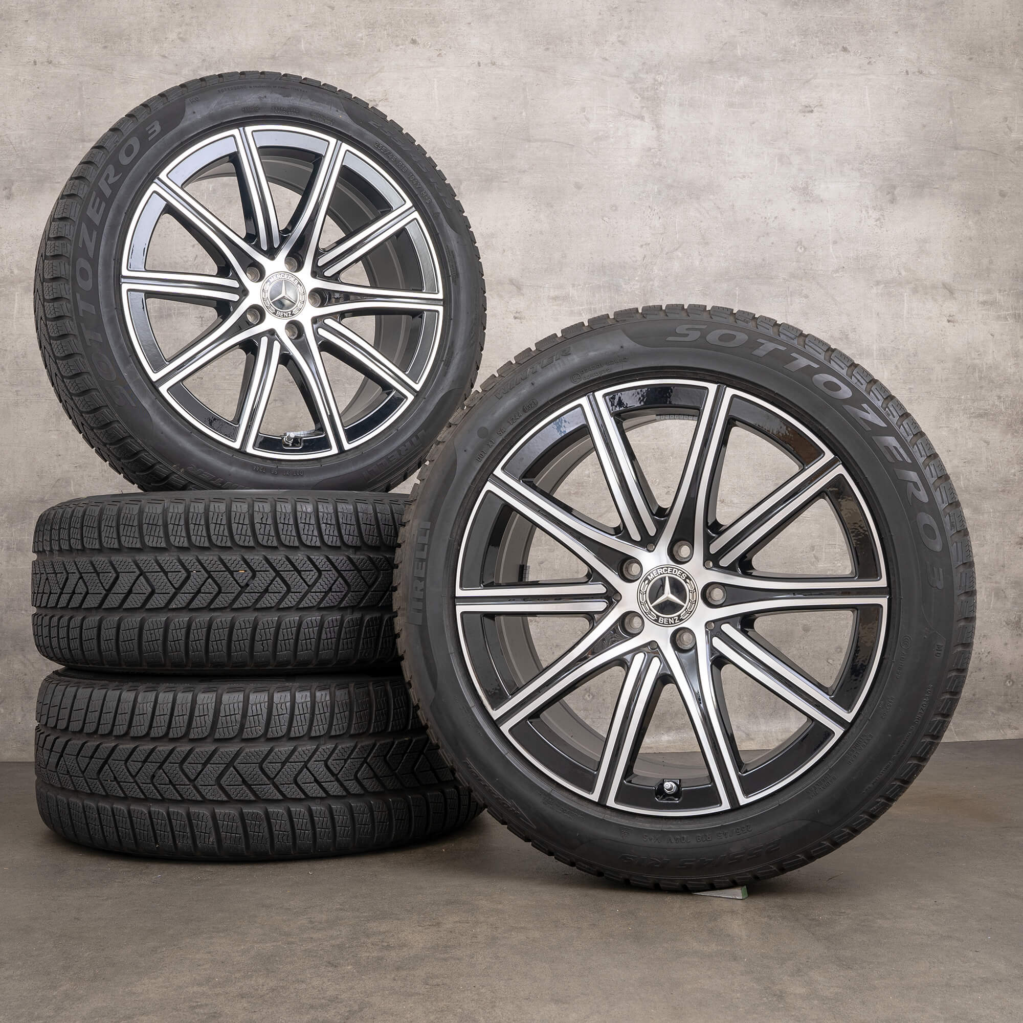 Mercedes Benz S Class W223 X223 V223 winter tires wheels 19 inch rims