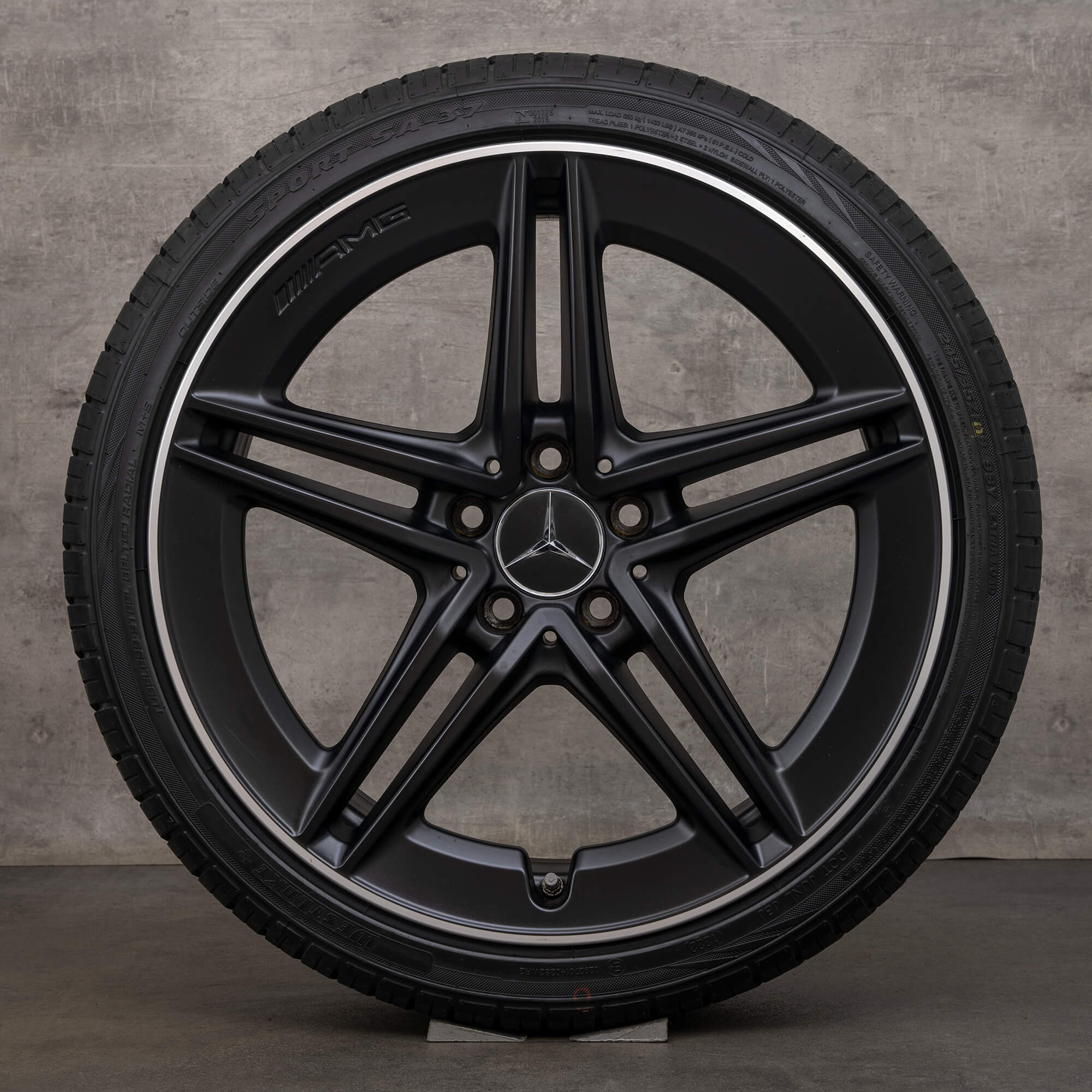 AMG Mercedes Benz A-Klasse W177 A45 CLA45 C118 Sommerräder 19 Zoll Felgen