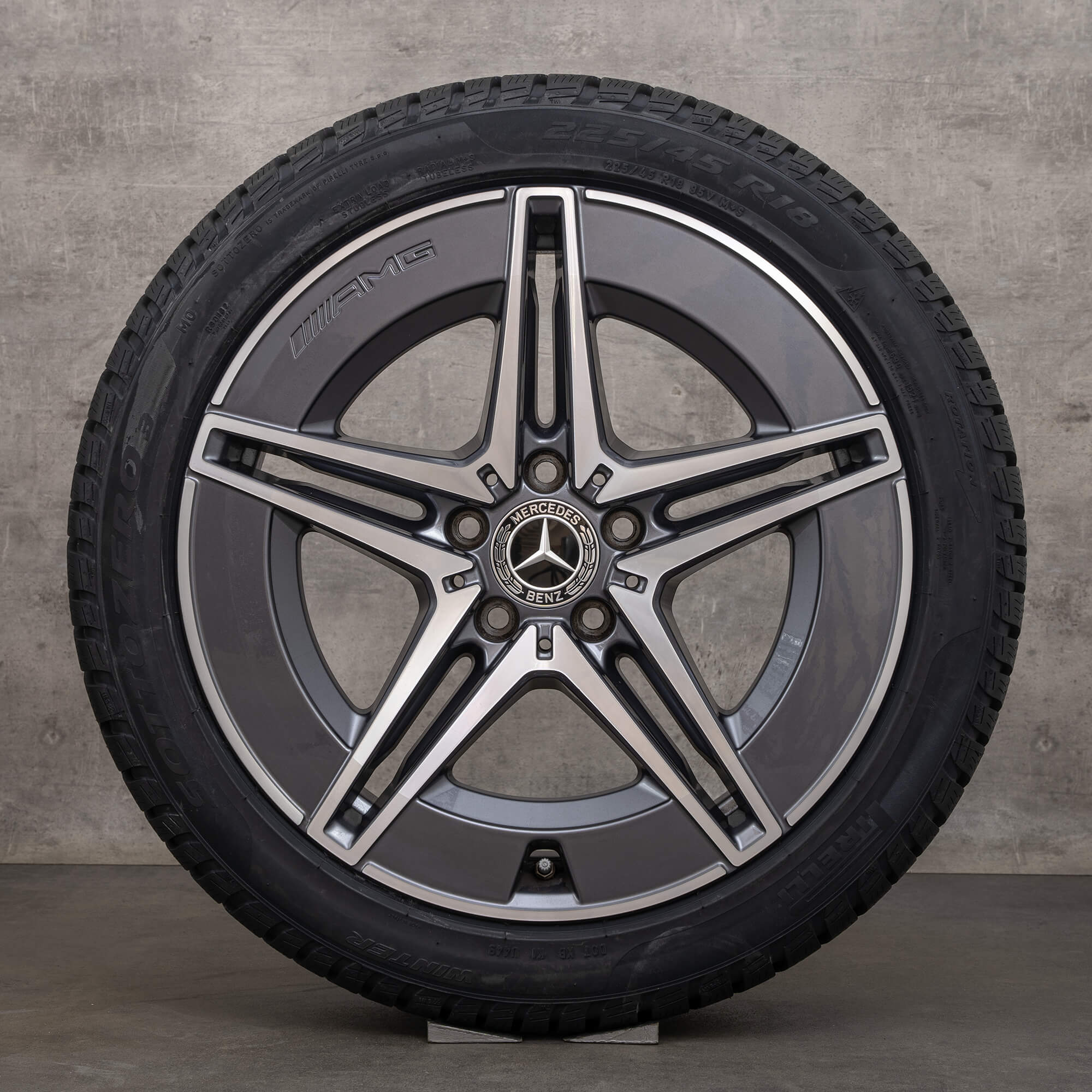 AMG Mercedes Benz C-Class W206 S206 winter wheels tires 18 inch rims