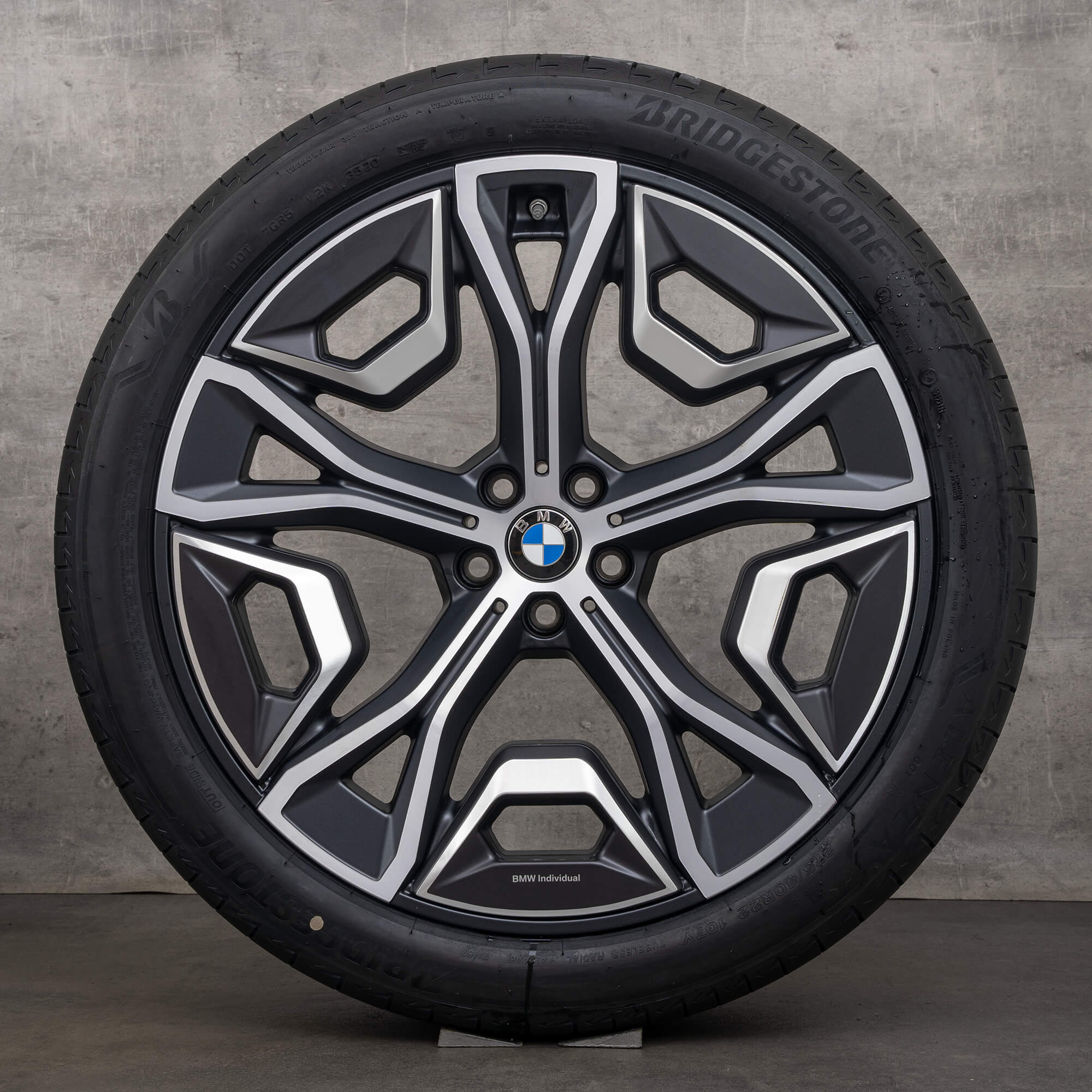 BMW iX i20 summer wheels 22 inch rims styling 1021 tires 5A02659 NEW