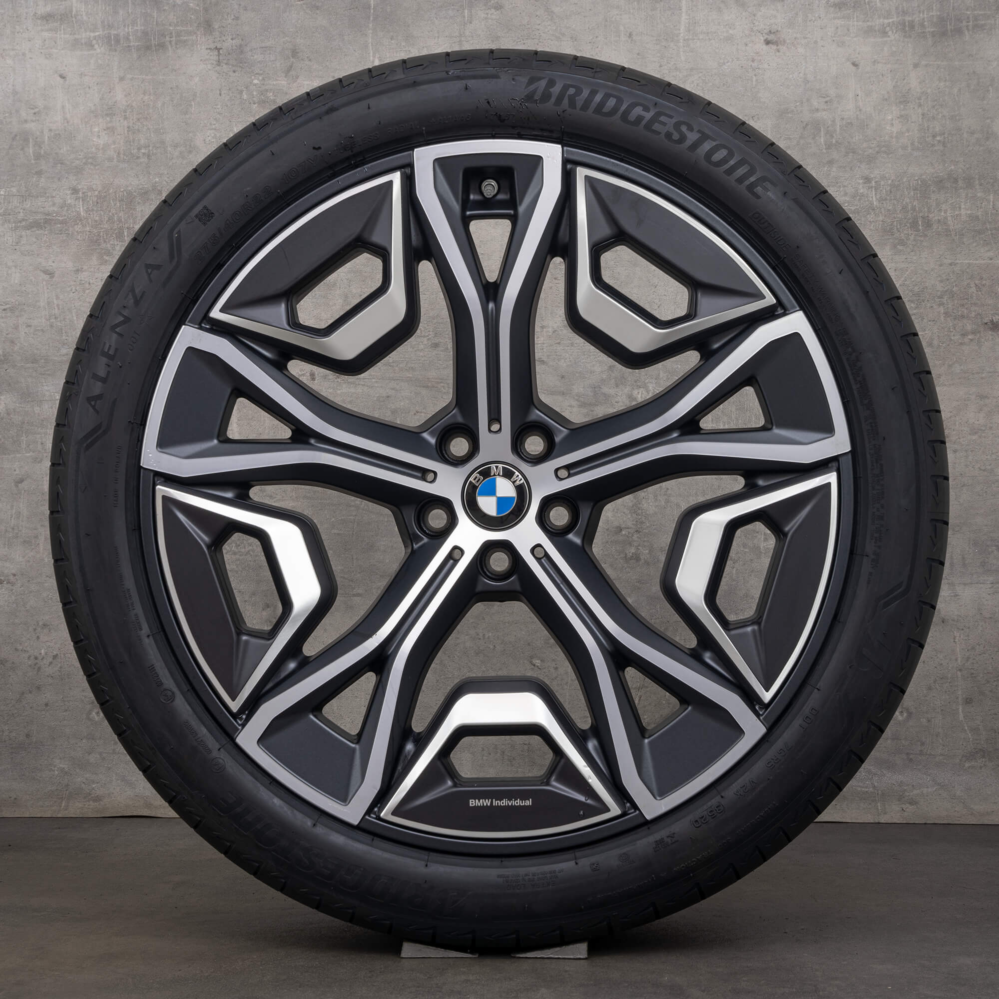 BMW iX i20 summer wheels 22 inch rims styling 1021 tires 5A02659 NEW