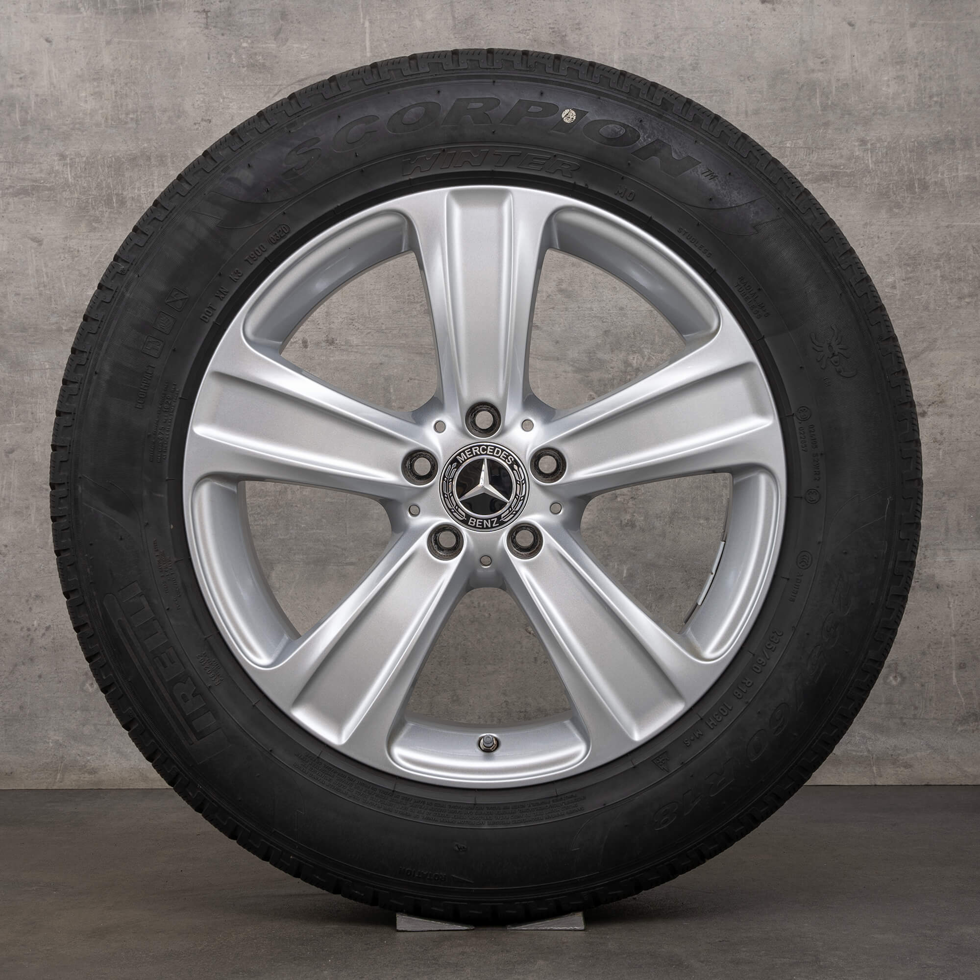 Mercedes Benz GLC W253 X253 C253 kış jantları 18 inç jantlar lastikleri