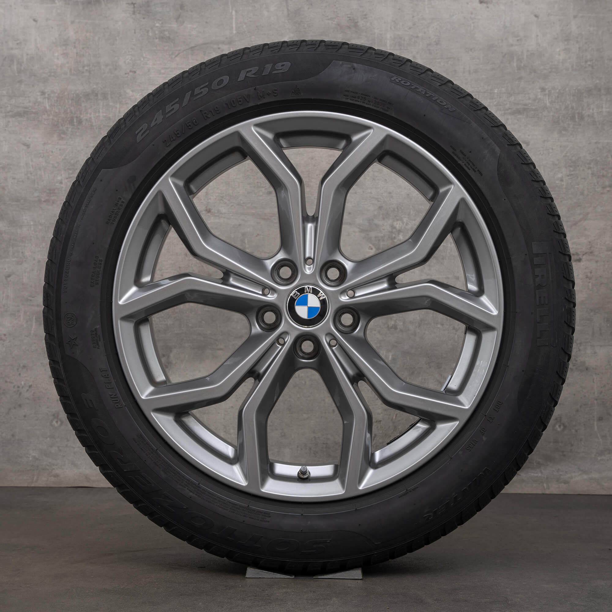 BMW X3 G01 X04 G02 Winterräder Winterreifen 19 Zoll Felgen 6877328 ...