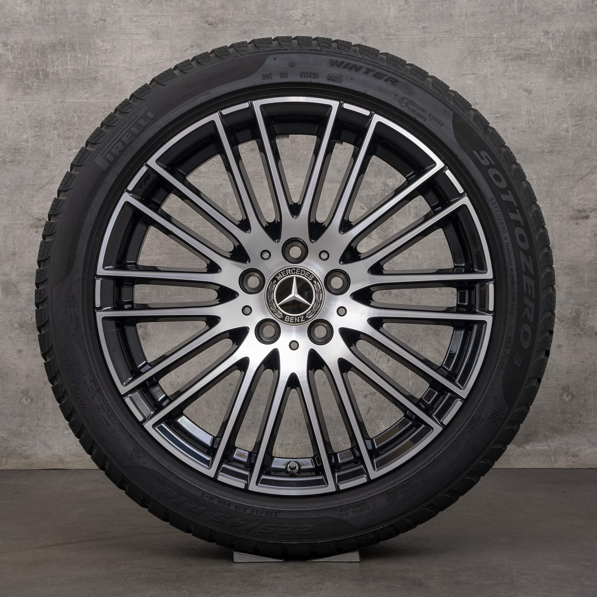 Mercedes Benz C-Class W206 S206 kış jantları 18 inç jantlar lastikleri