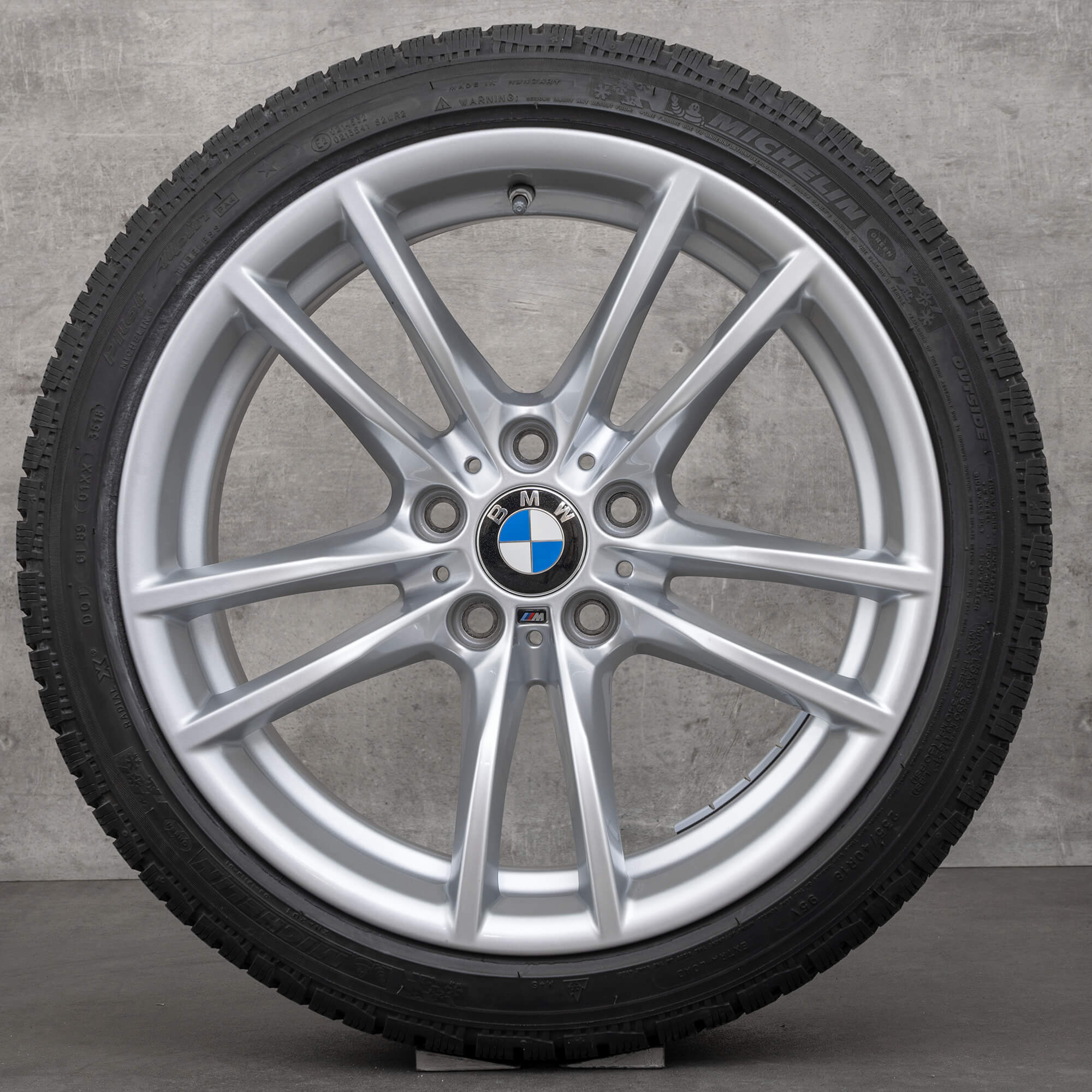 BMW M2 F87 winter wheels 18 inch rims 640 M tires 2284906 2284905