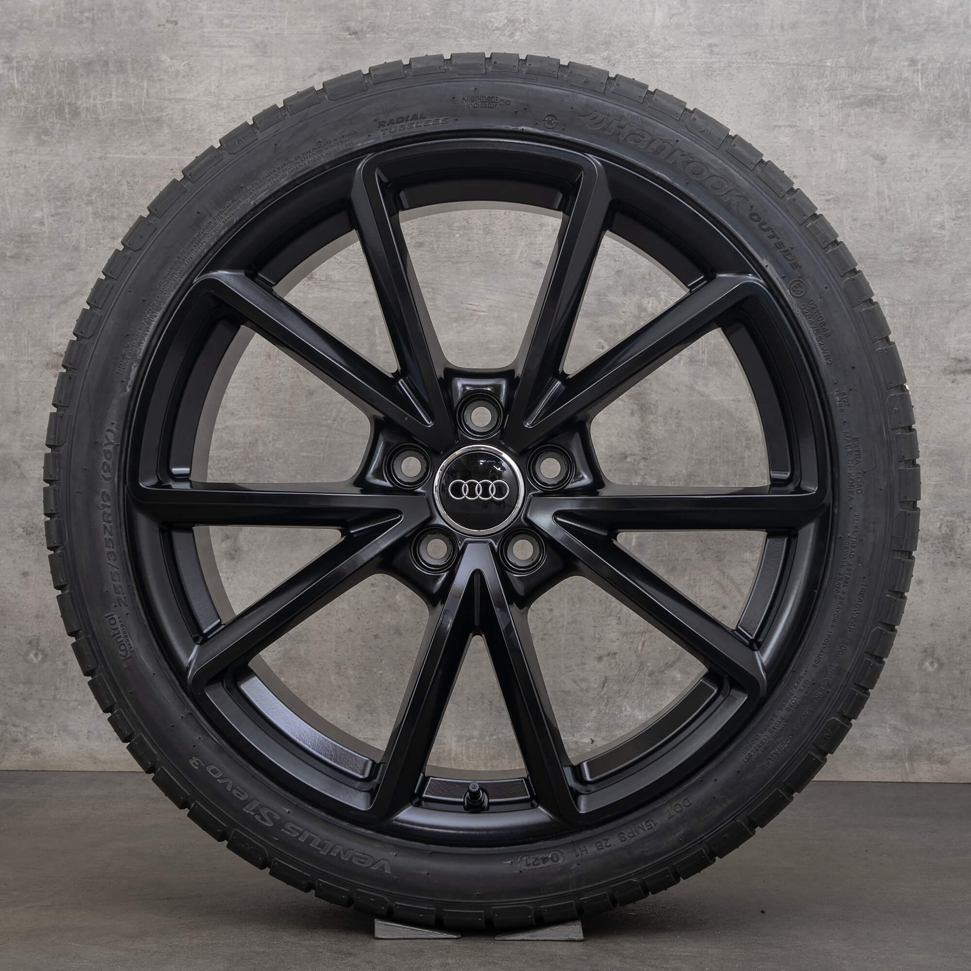 Audi A4 S4 B8 8K summer wheels 19 inch rims tires rotor 8K0601025CT NEW