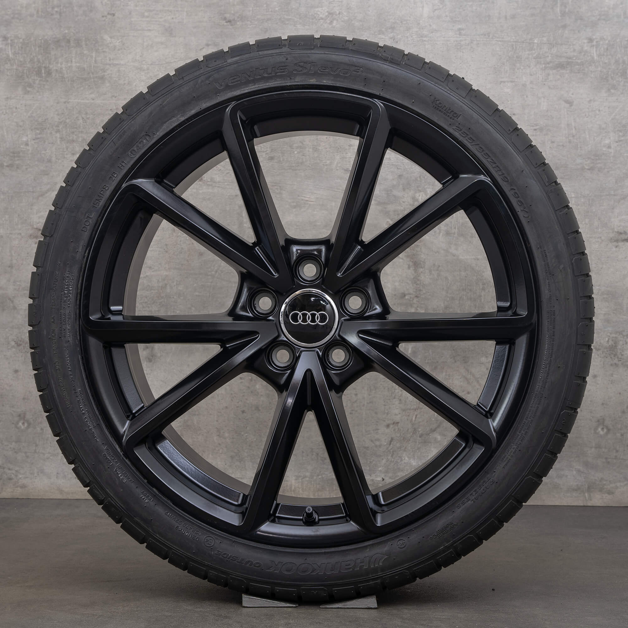 Audi A4 S4 B8 8K summer wheels 19 inch rims tires rotor 8K0601025CT NEW