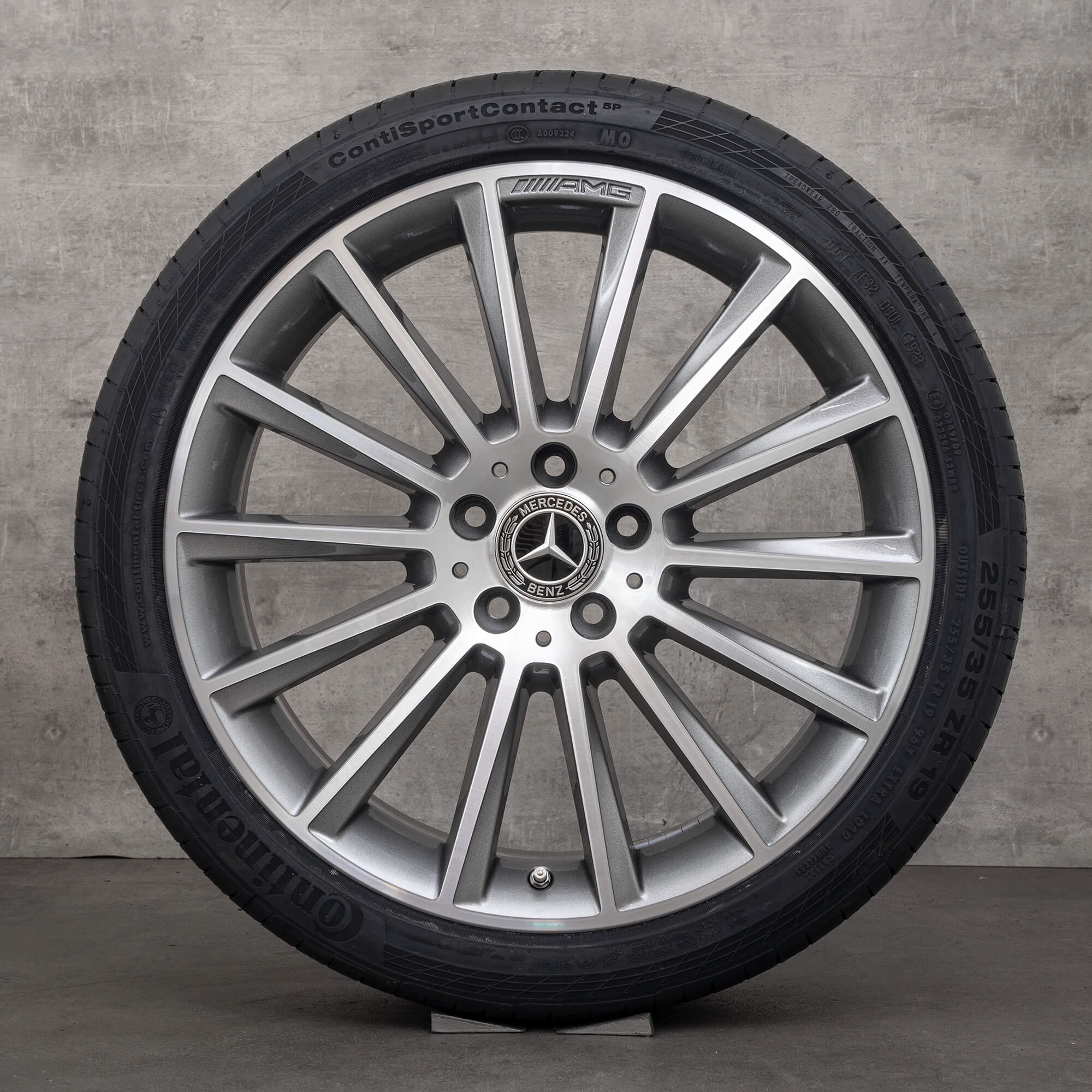 AMG Mercedes Benz C-Class W205 S205 A205 C205 19 inch summer OEM wheels