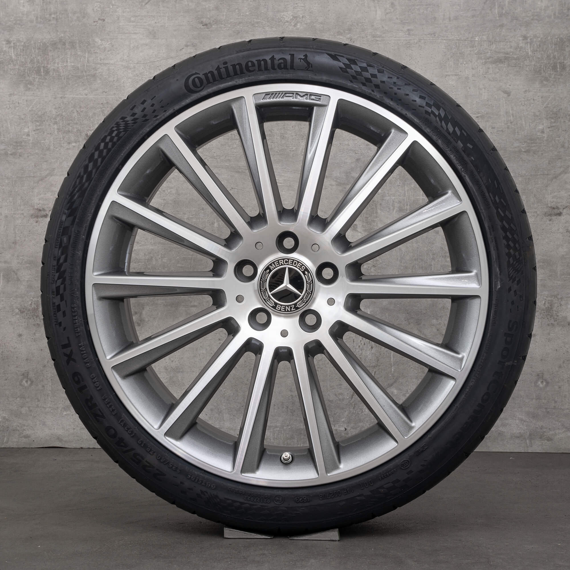 AMG Mercedes Benz C-Class W205 S205 A205 C205 19 inch summer OEM wheels