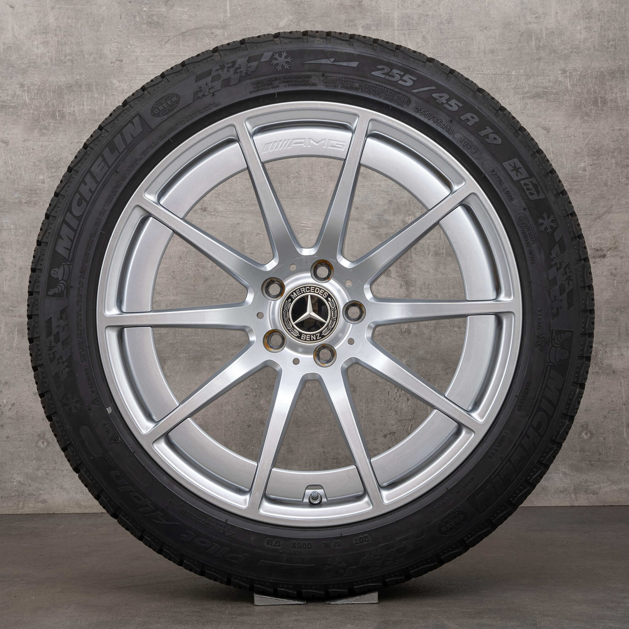 AMG Mercedes GT X290 43 53 63 63S vinterhjul vinterdekk 19-tommers felger