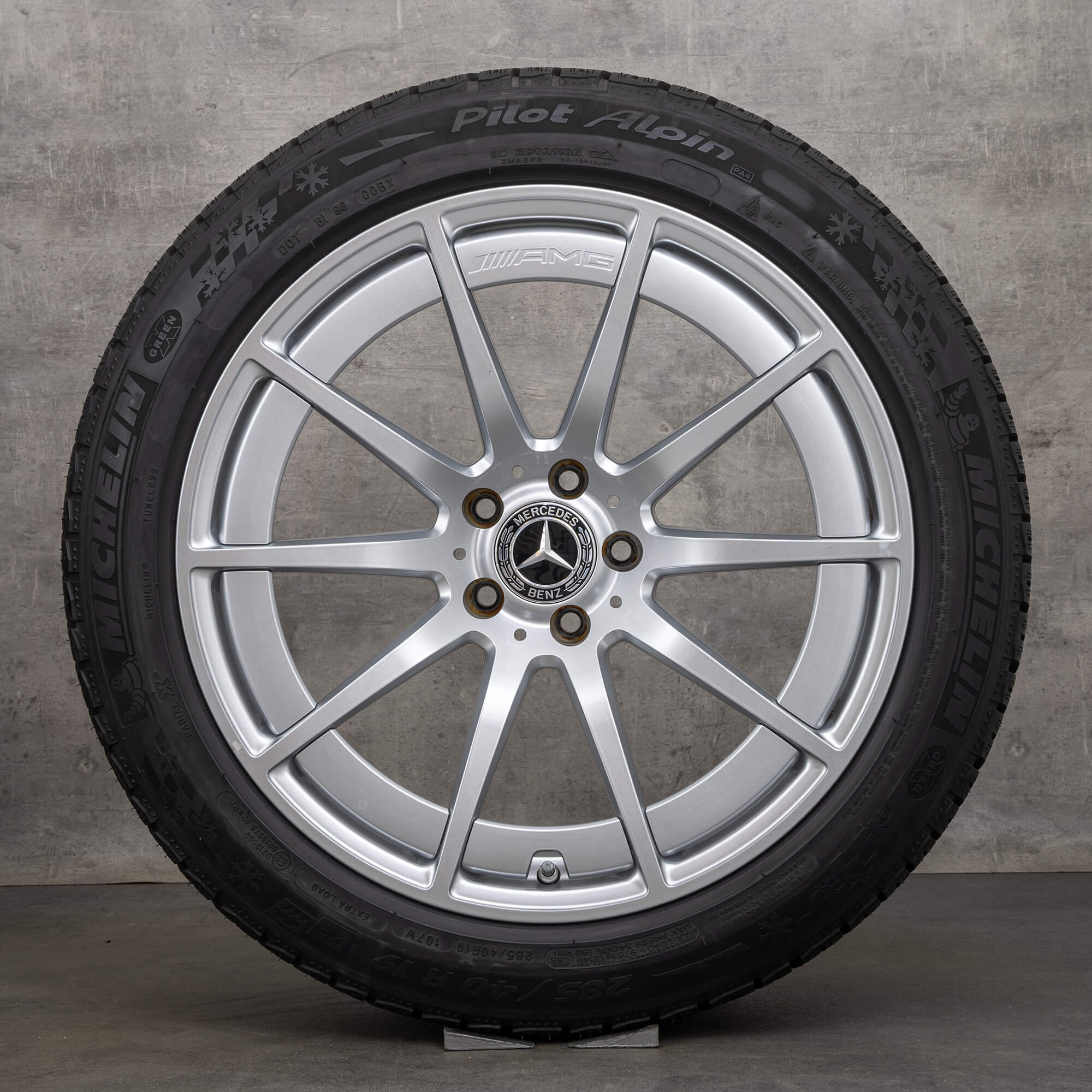 AMG Mercedes GT X290 43 53 63 63S winter wheels tires 19 inch rims