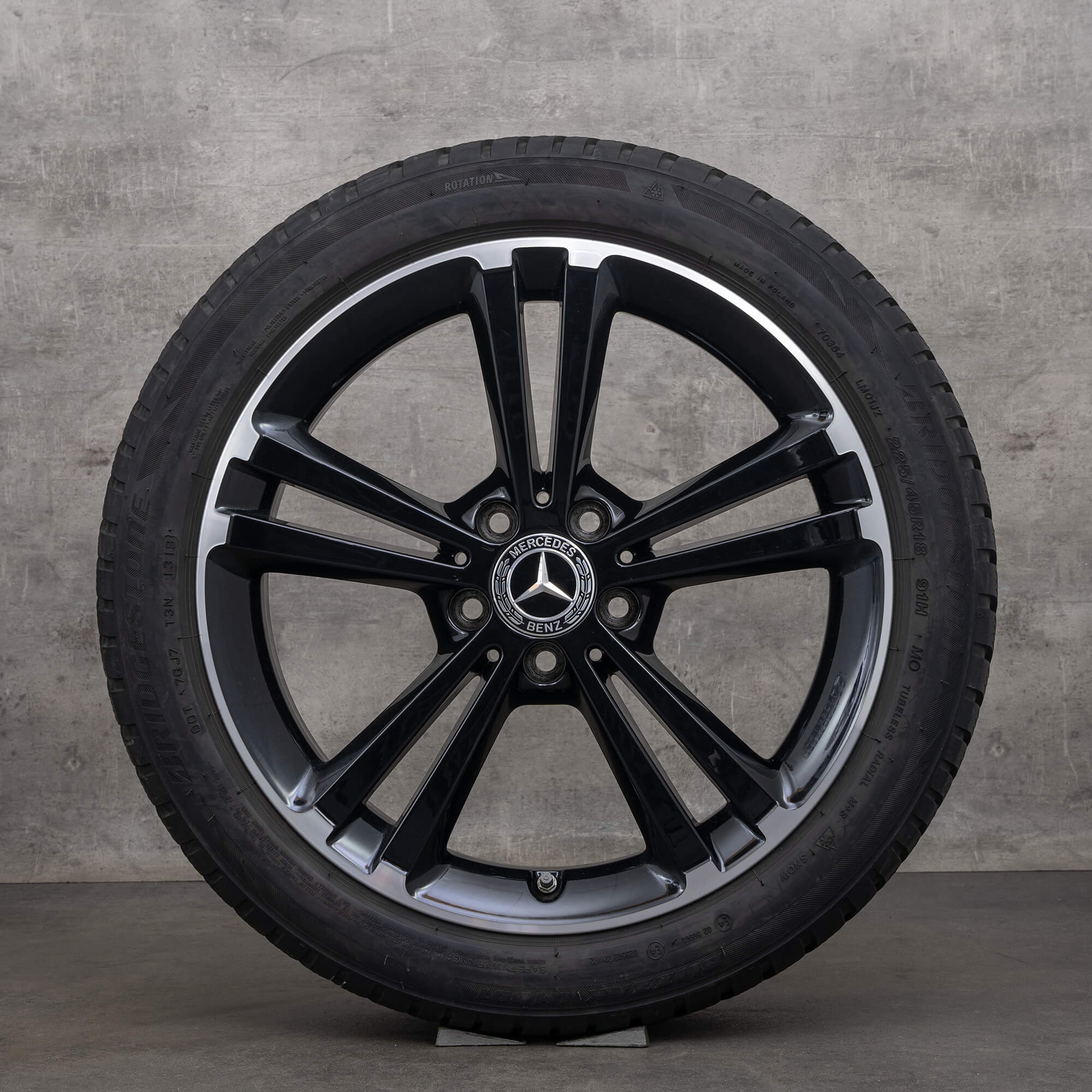 Mercedes Benz A-Class W177 V177 CLA W118 winter wheels 18 inch tires
