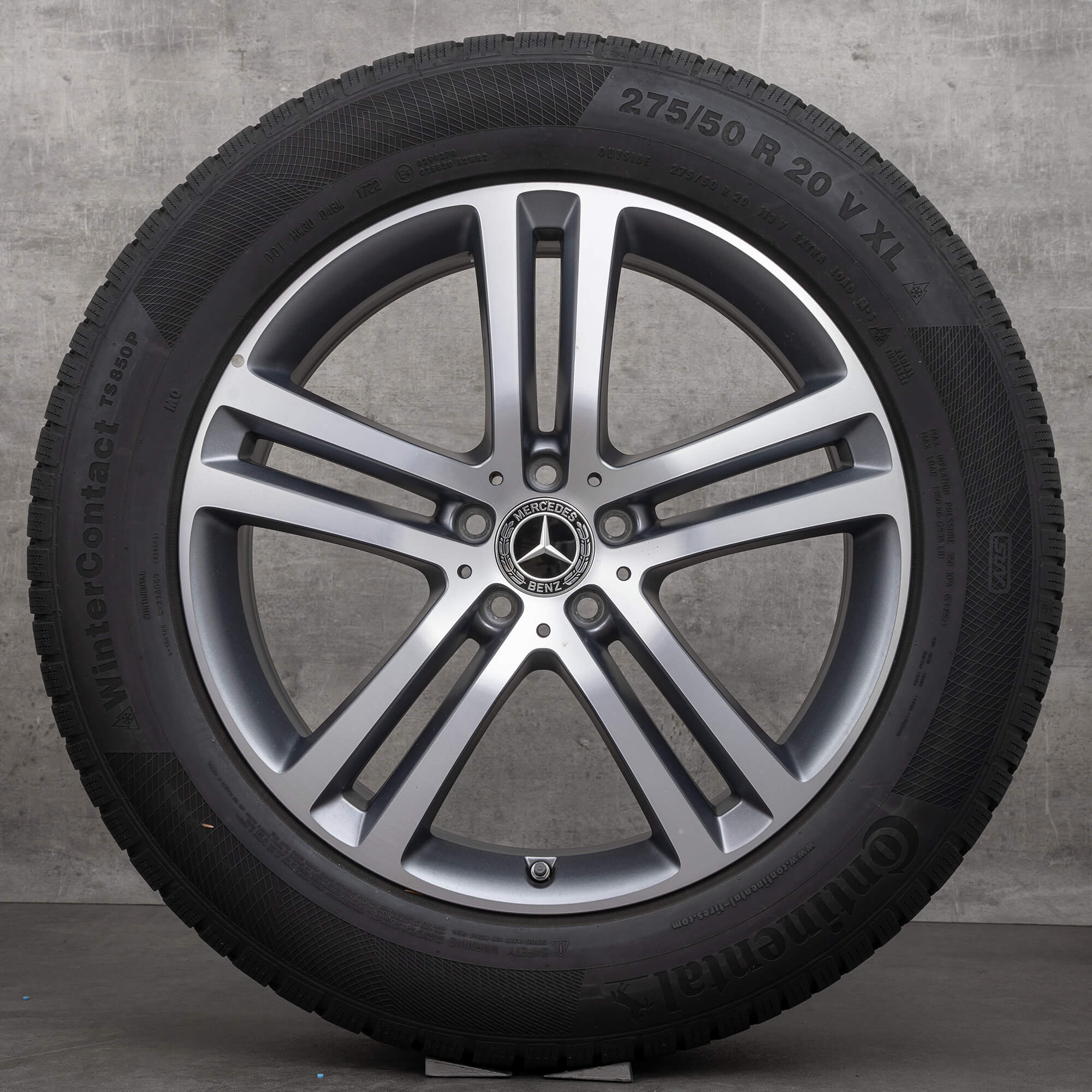 Mercedes Benz GLE SUV V167 winter wheels 21 inch rims tires 7.5 mm