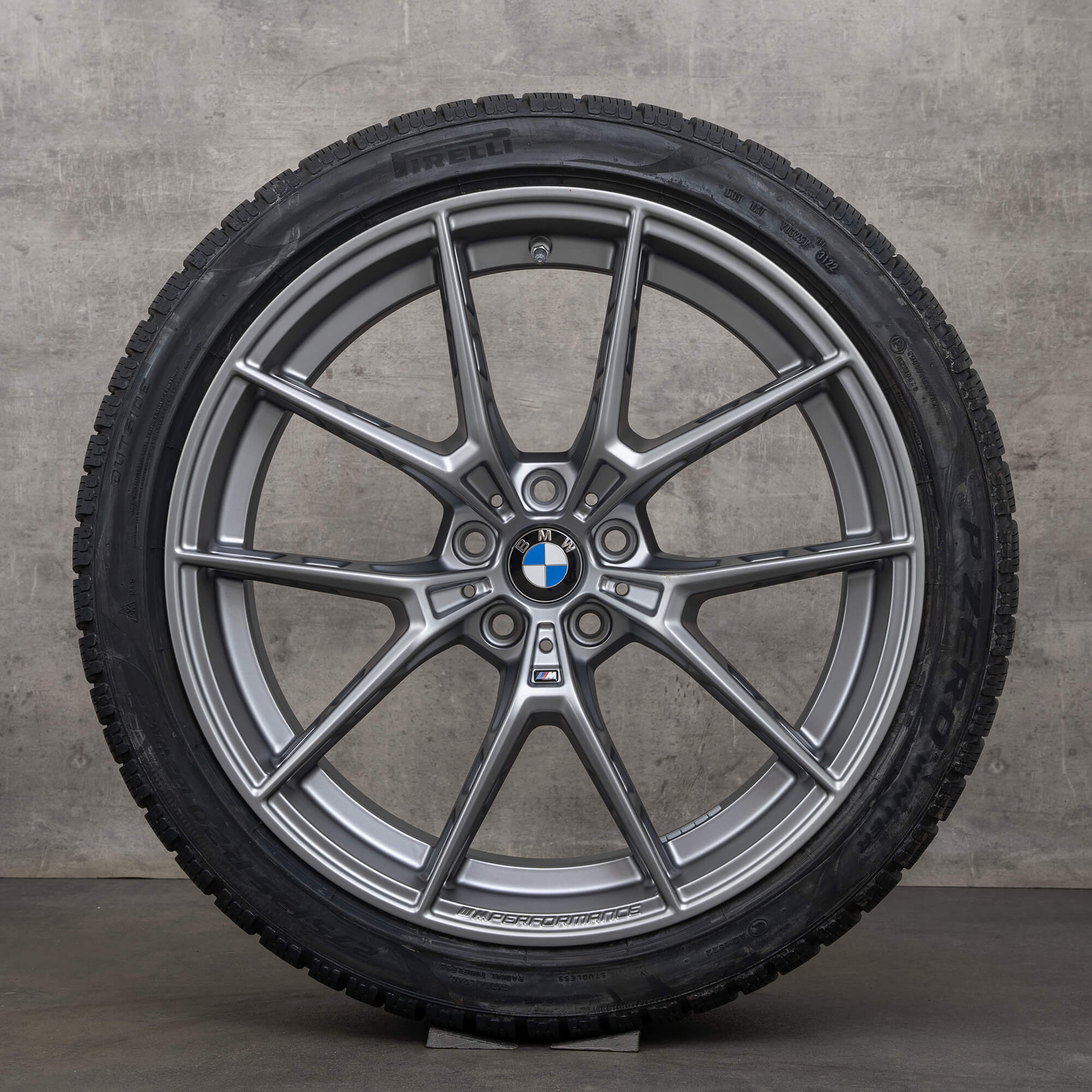 BMW M5 F90 M8 F91 F92 winter wheels 20 inch rims tires 863 M New
