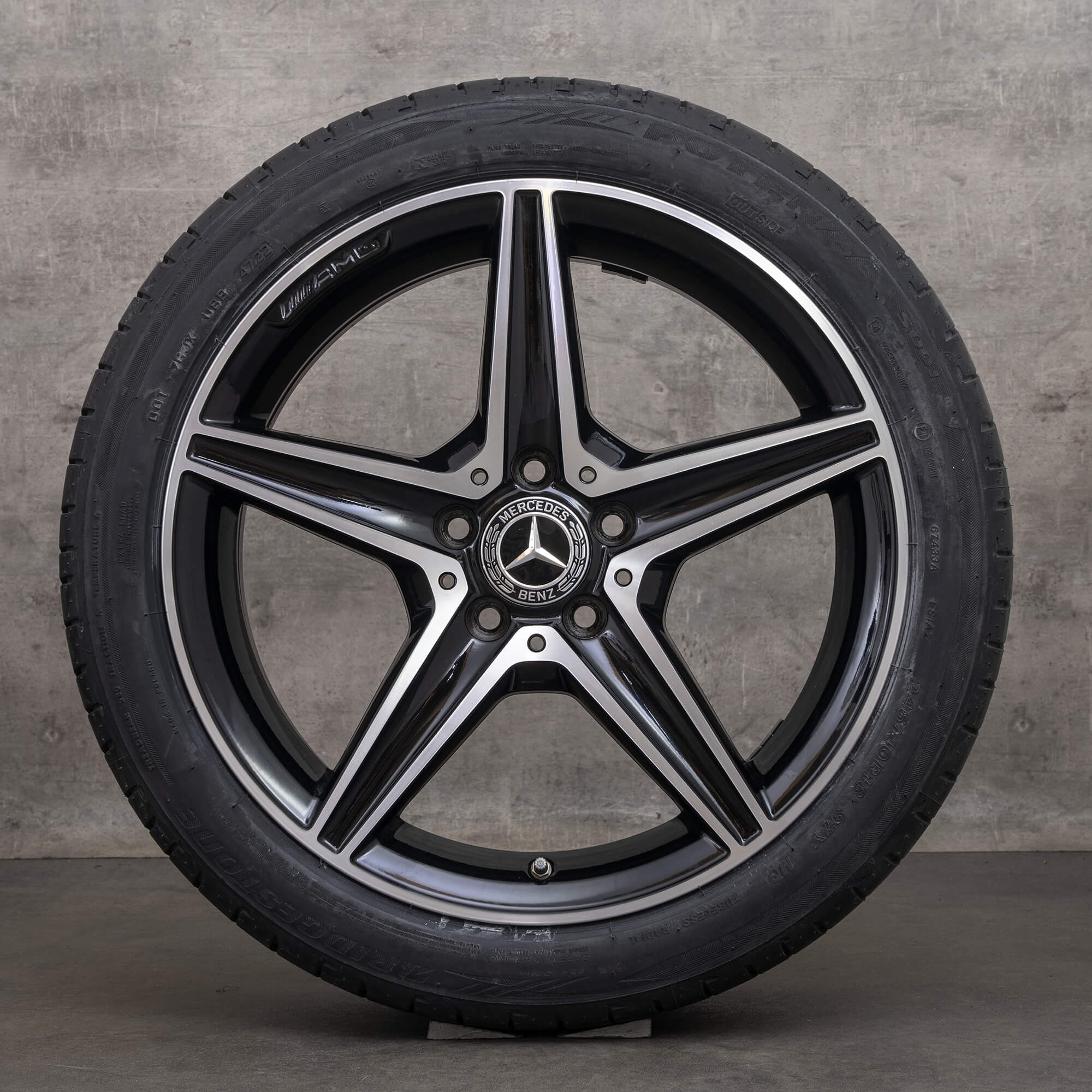 AMG Mercedes Benz C-Class W205 summer OEM wheels 18 inch rims