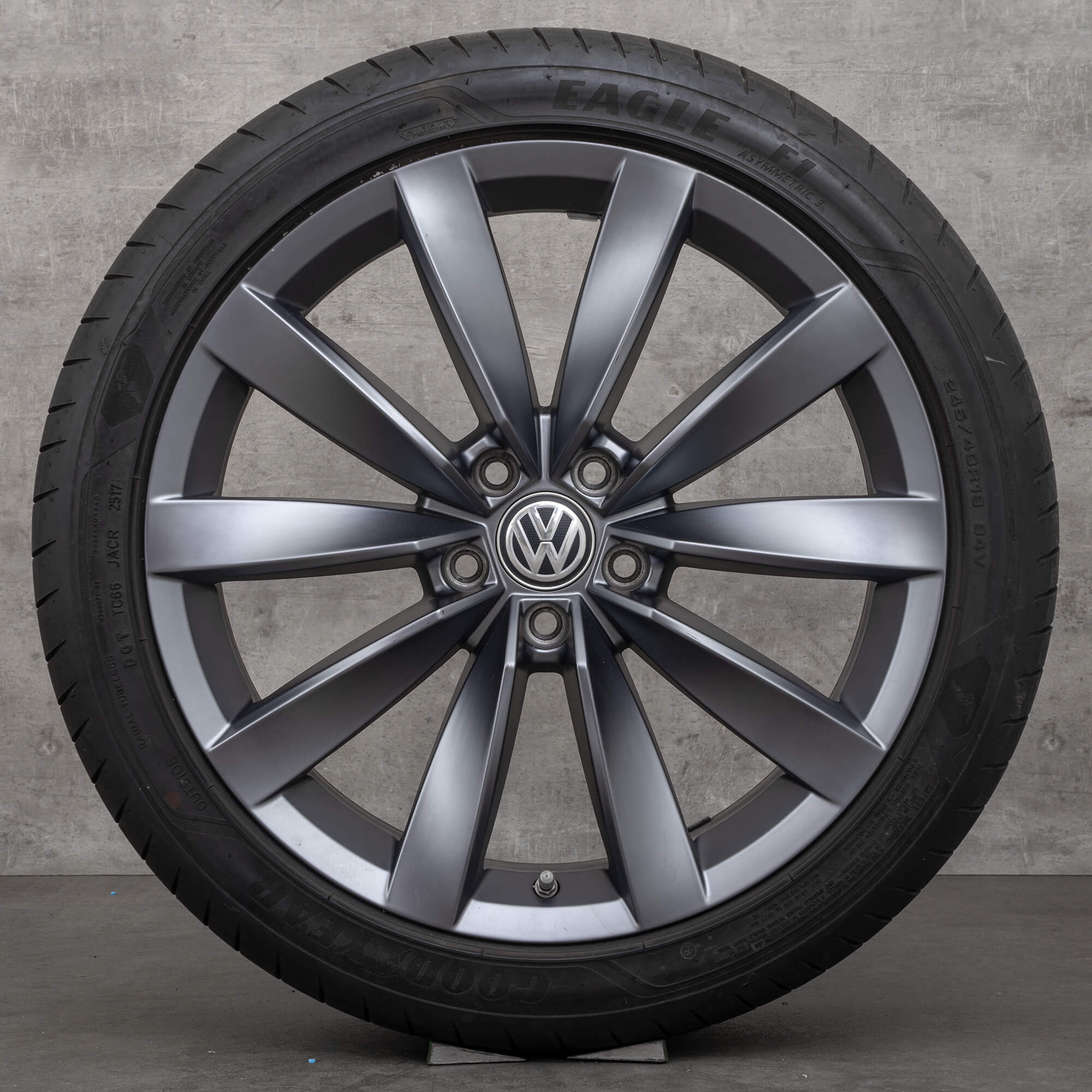 VW Arteon 3H summer wheels 19 inch rims Chennai tires 3GG601025D