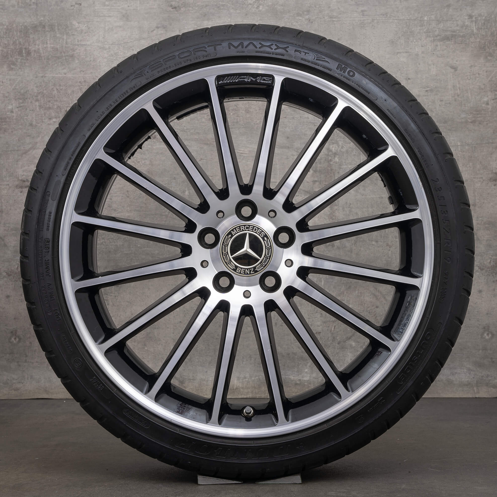 AMG Mercedes Benz A45 CLA45 W176 W117 zomerwielen 19 inch velgen ...