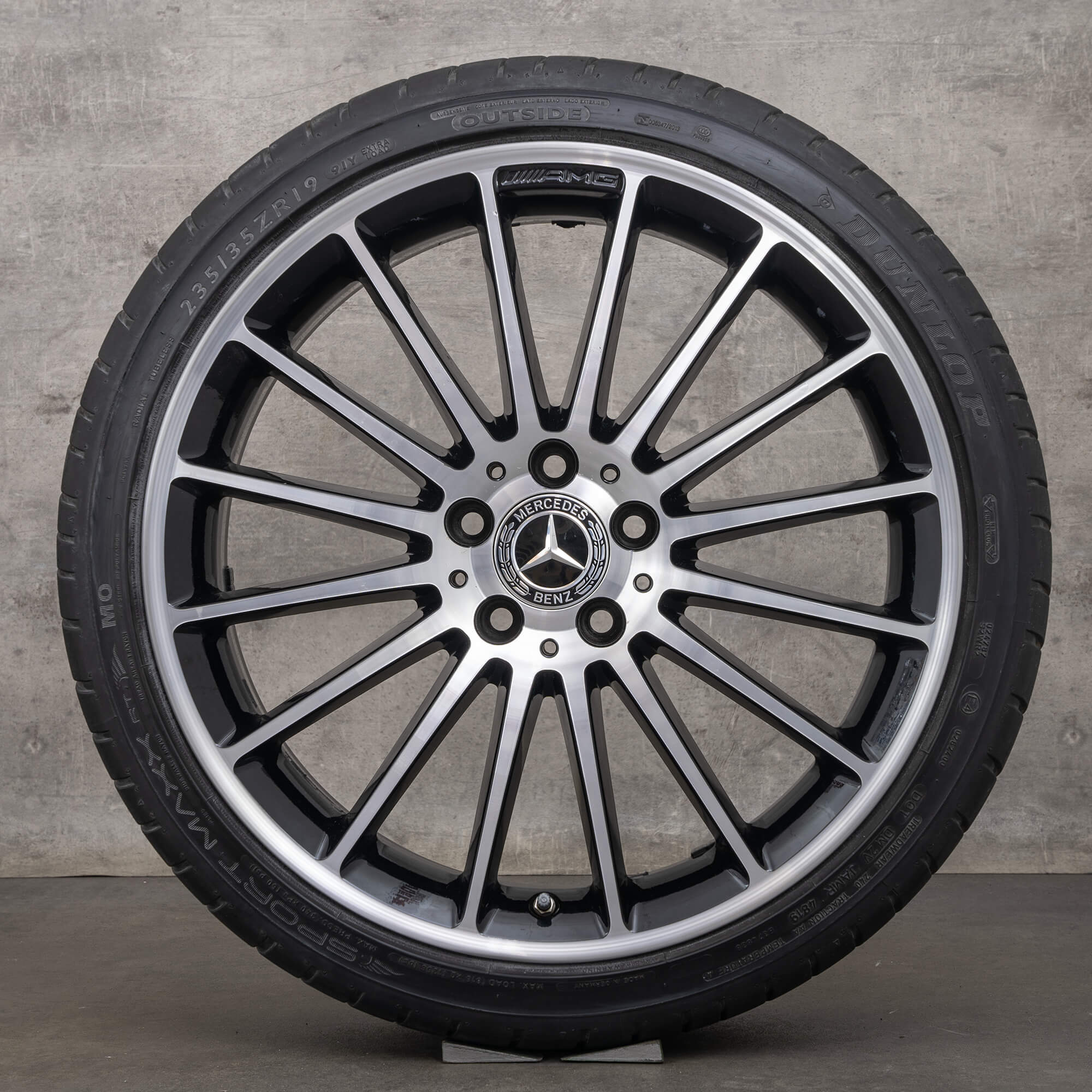 AMG Mercedes Benz A45 CLA45 W176 W117 zomerwielen 19 inch velgen ...