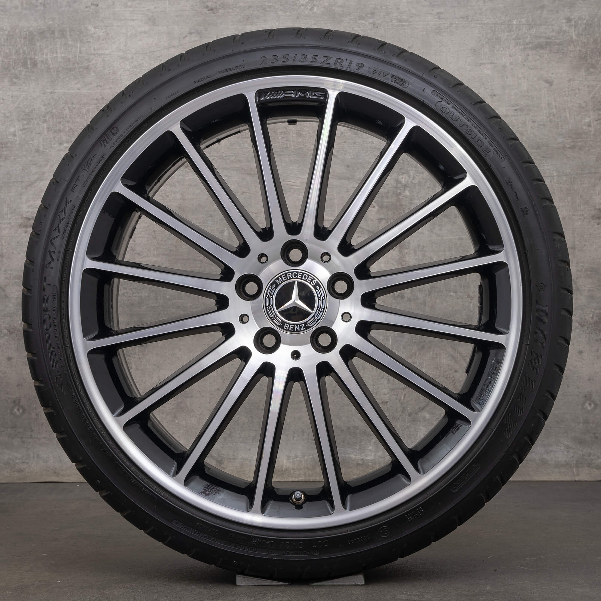 AMG Mercedes Benz A45 CLA45 W176 W117 zomerwielen 19 inch velgen ...