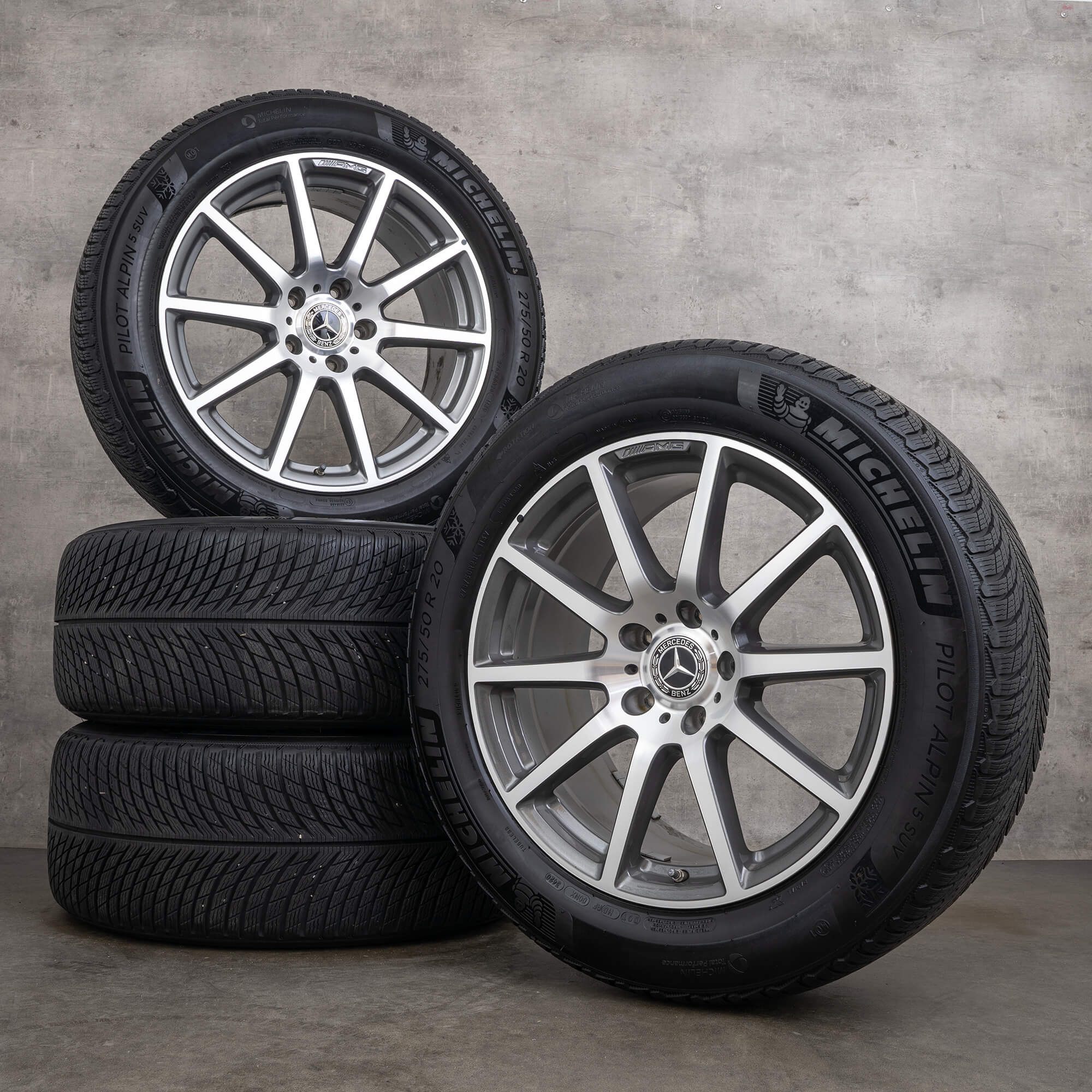 AMG Mercedes Benz G-Class W463A G63 winter wheels 20 inch tires 7 mm