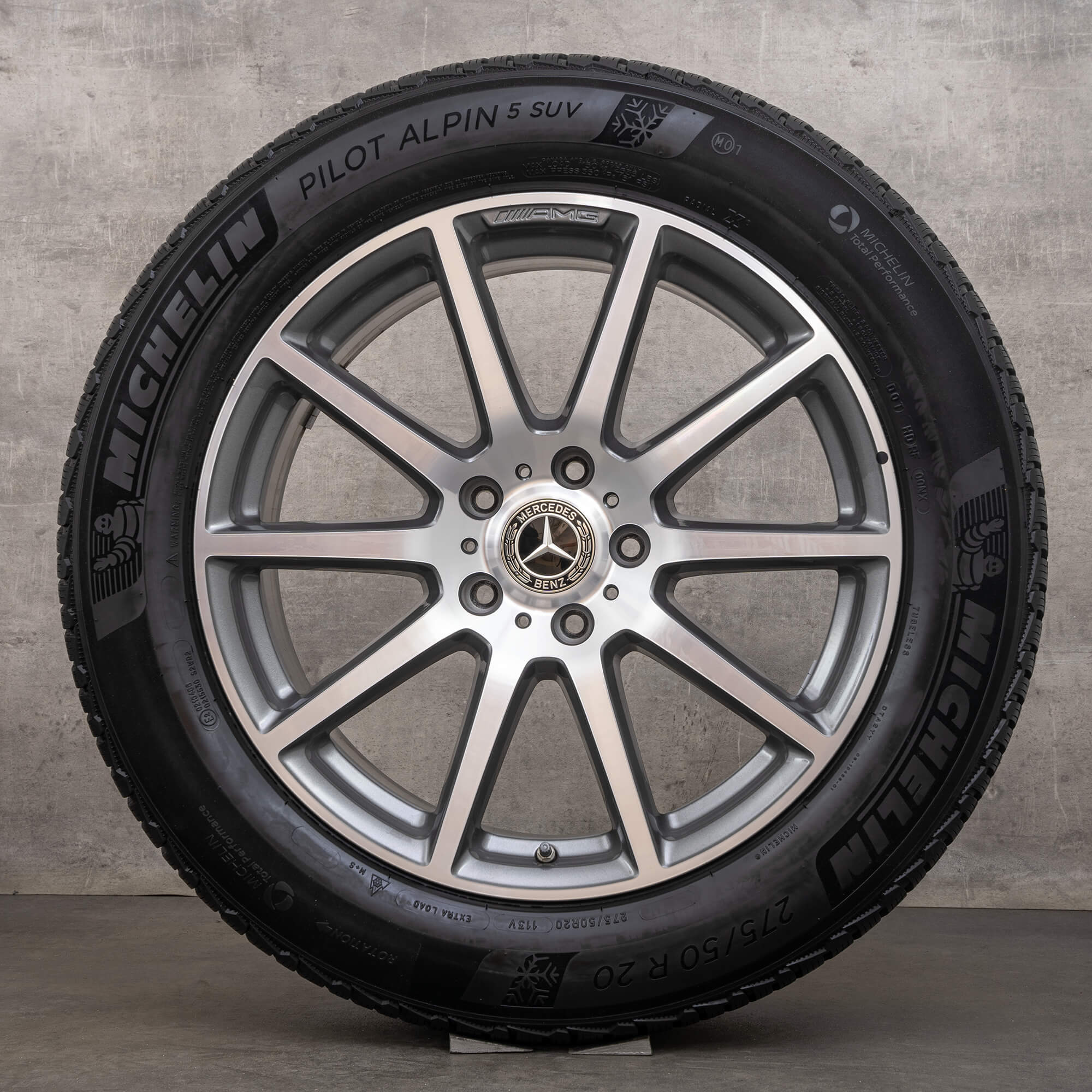 AMG Mercedes Benz G-Class W463A G63 winter wheels 20 inch tires 7 mm