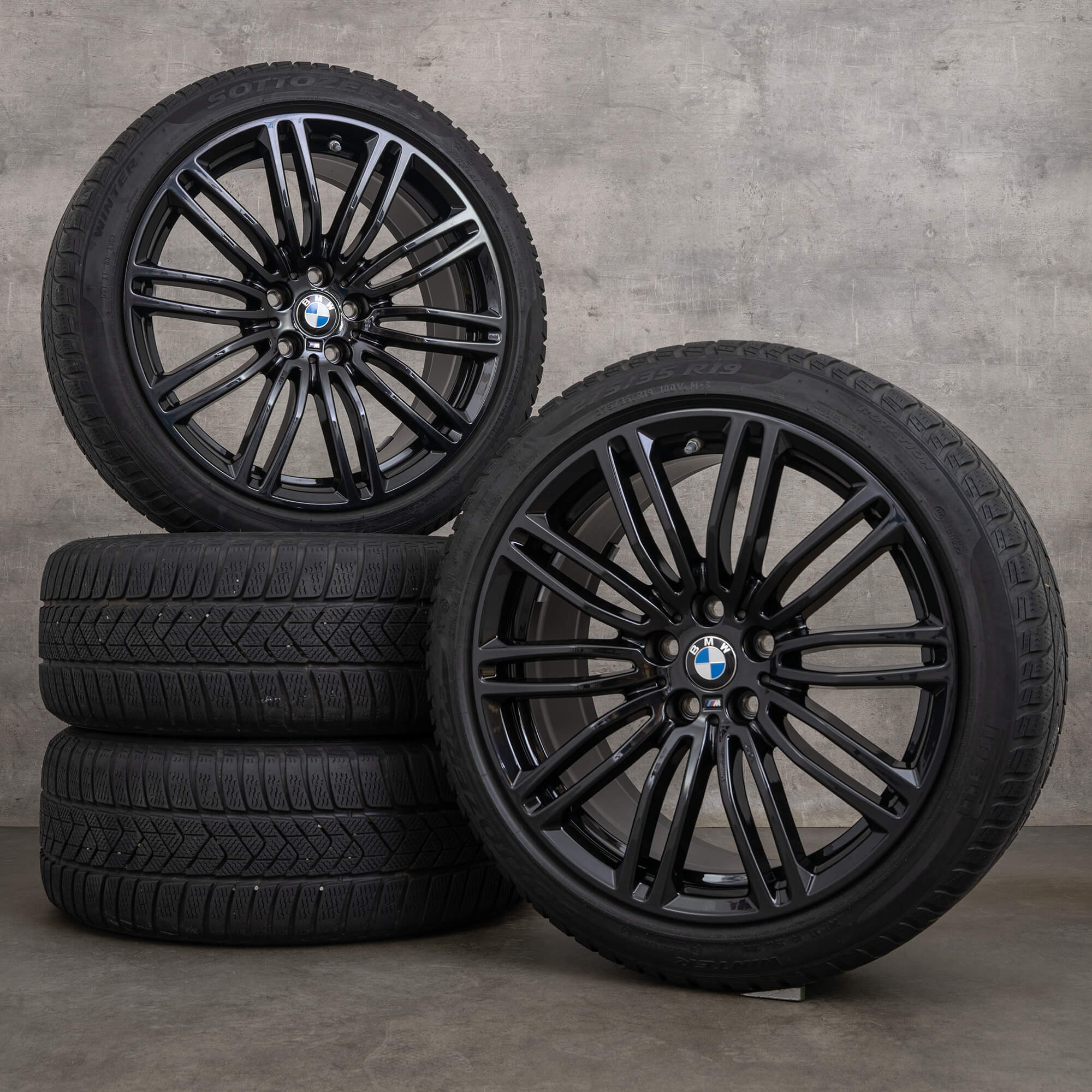 BMW 5 Series G30 G31 G38 winter wheels 19 inch rims tires styling 664 M