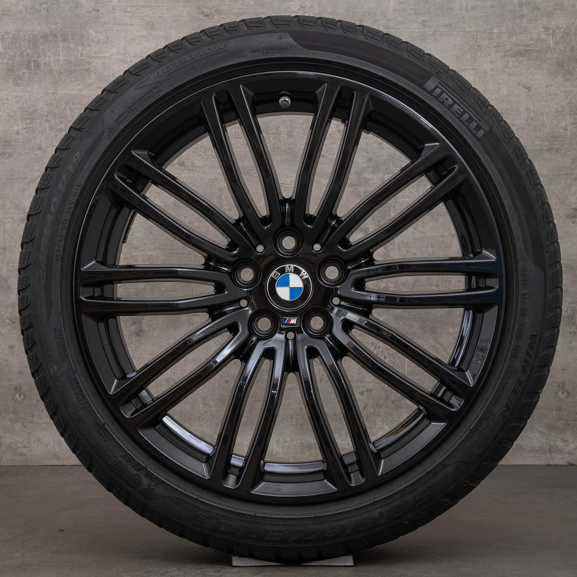 BMW 5 Series G30 G31 G38 winter wheels 19 inch rims tires styling 664 M
