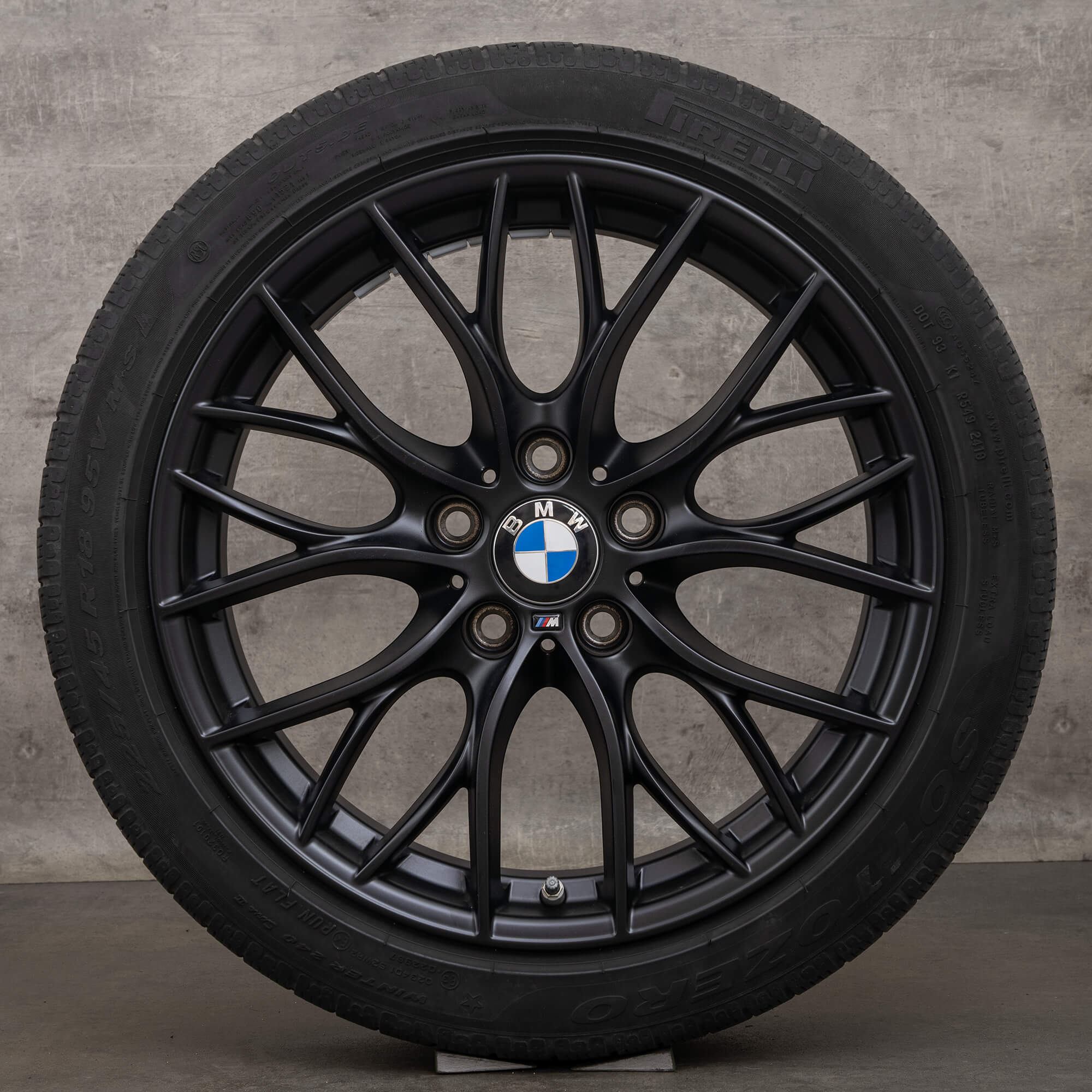 BMW Seria 3 F30 F31 4 F32 F33 F36 roți de iarnă 18 inch anvelope 405 M ...