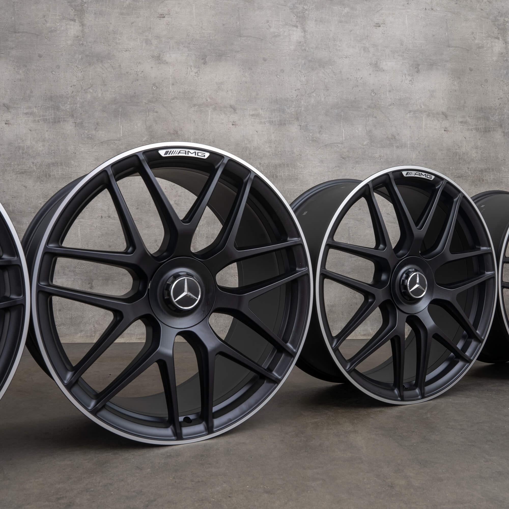 AMG Mercedes Benz GLE 53 V167 22 inch rims A1674015601 A1674015701 NEW