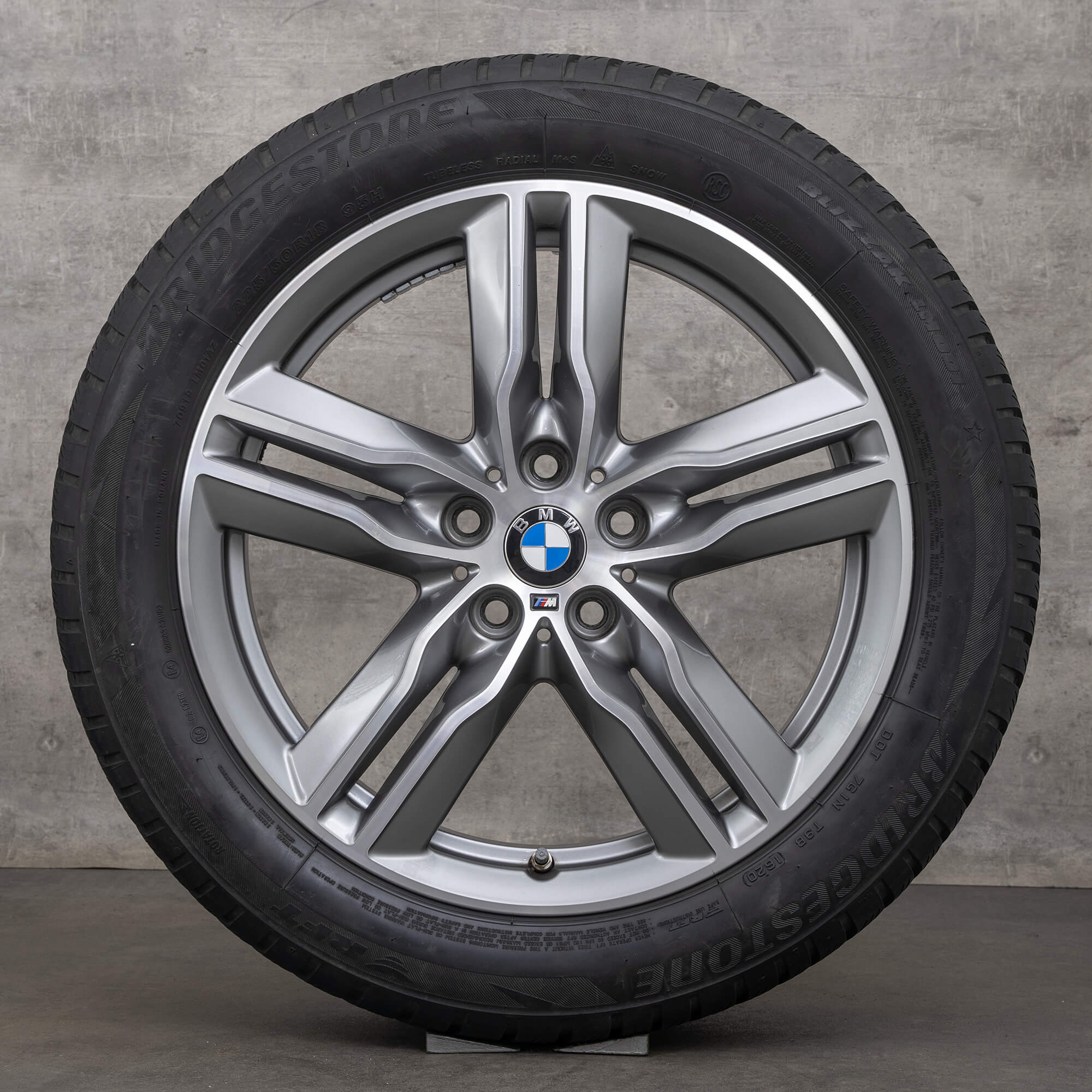 BMW X1 F48 X2 F39 winter wheels 18 inch rims tires 7850456 570 M