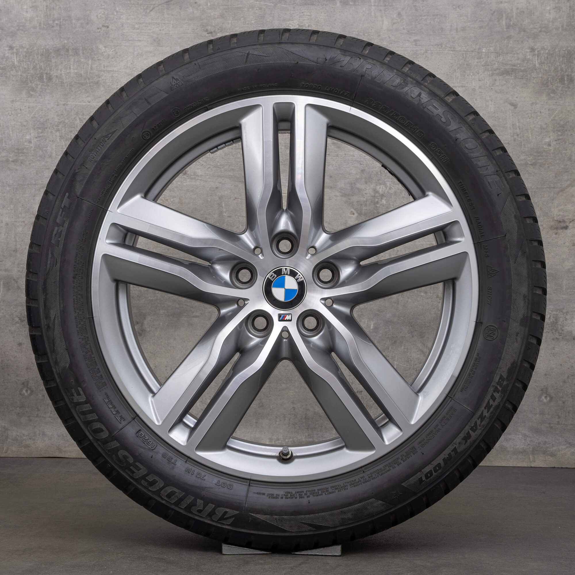 BMW X1 F48 X2 F39 winter wheels 18 inch rims tires 7850456 570 M