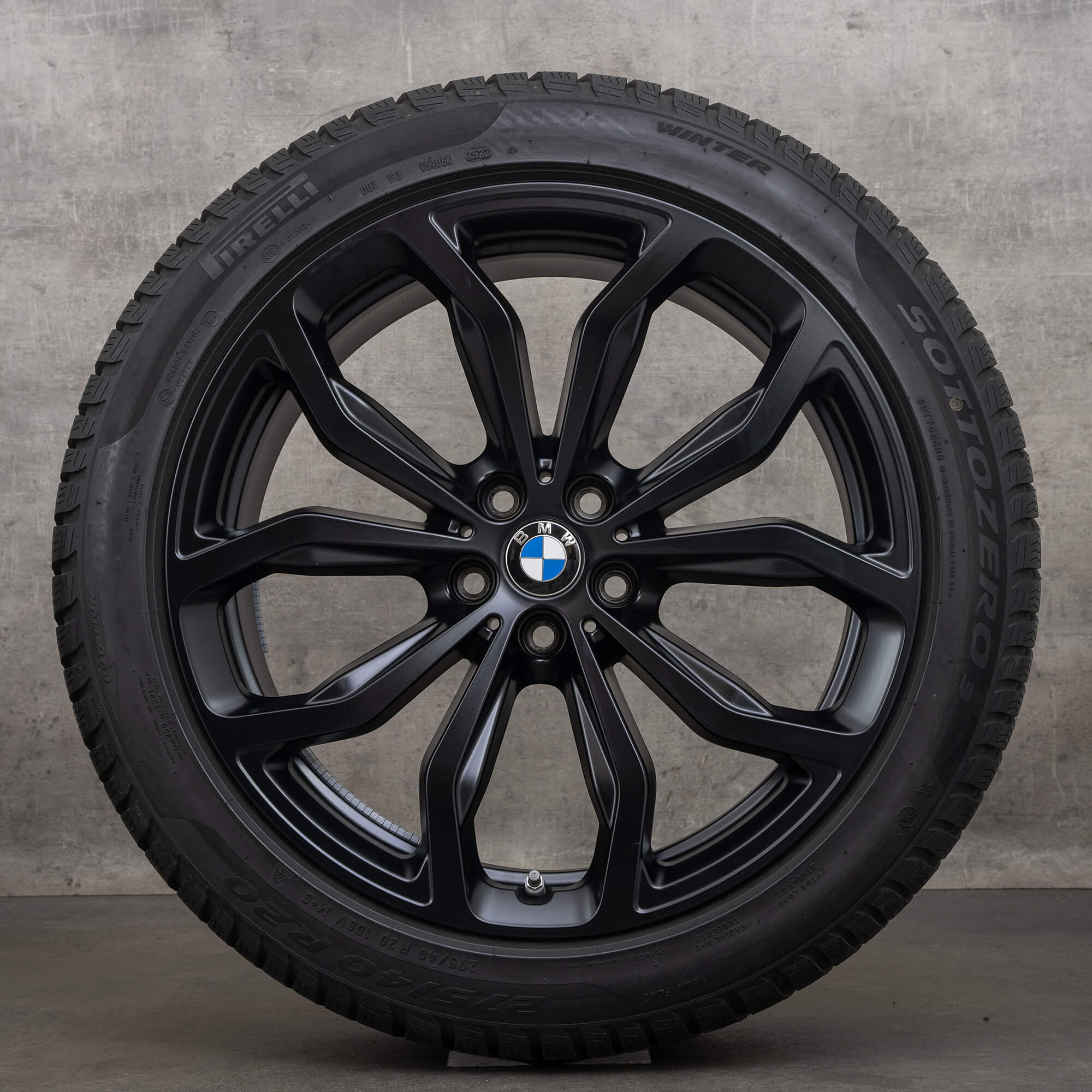 BMW X3 G01 X4 G02 winter wheels 20 inch rims tires styling 695 black