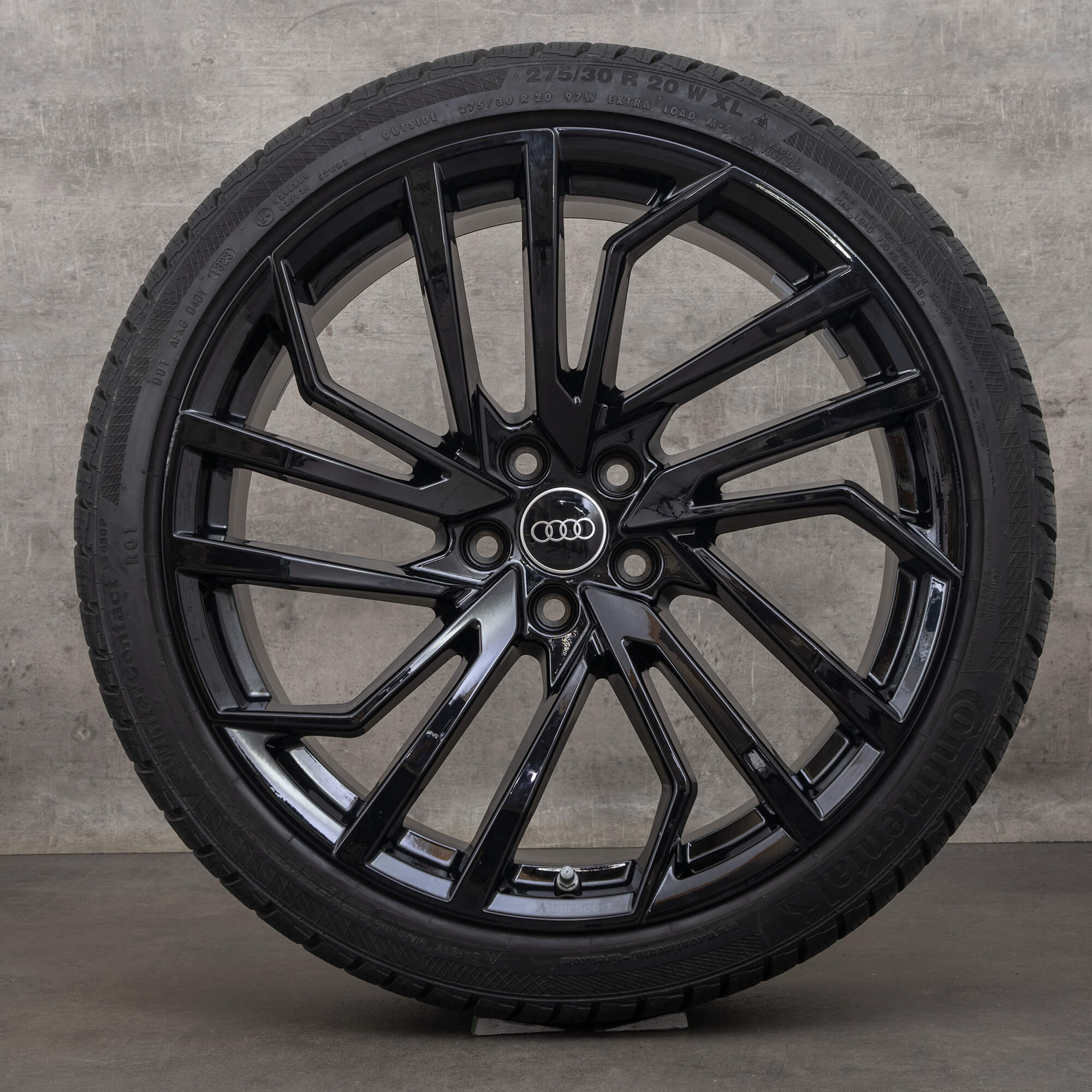 Audi RS4 RS5 B9 8W winter wheels 20 inch rims tires black 7 mm