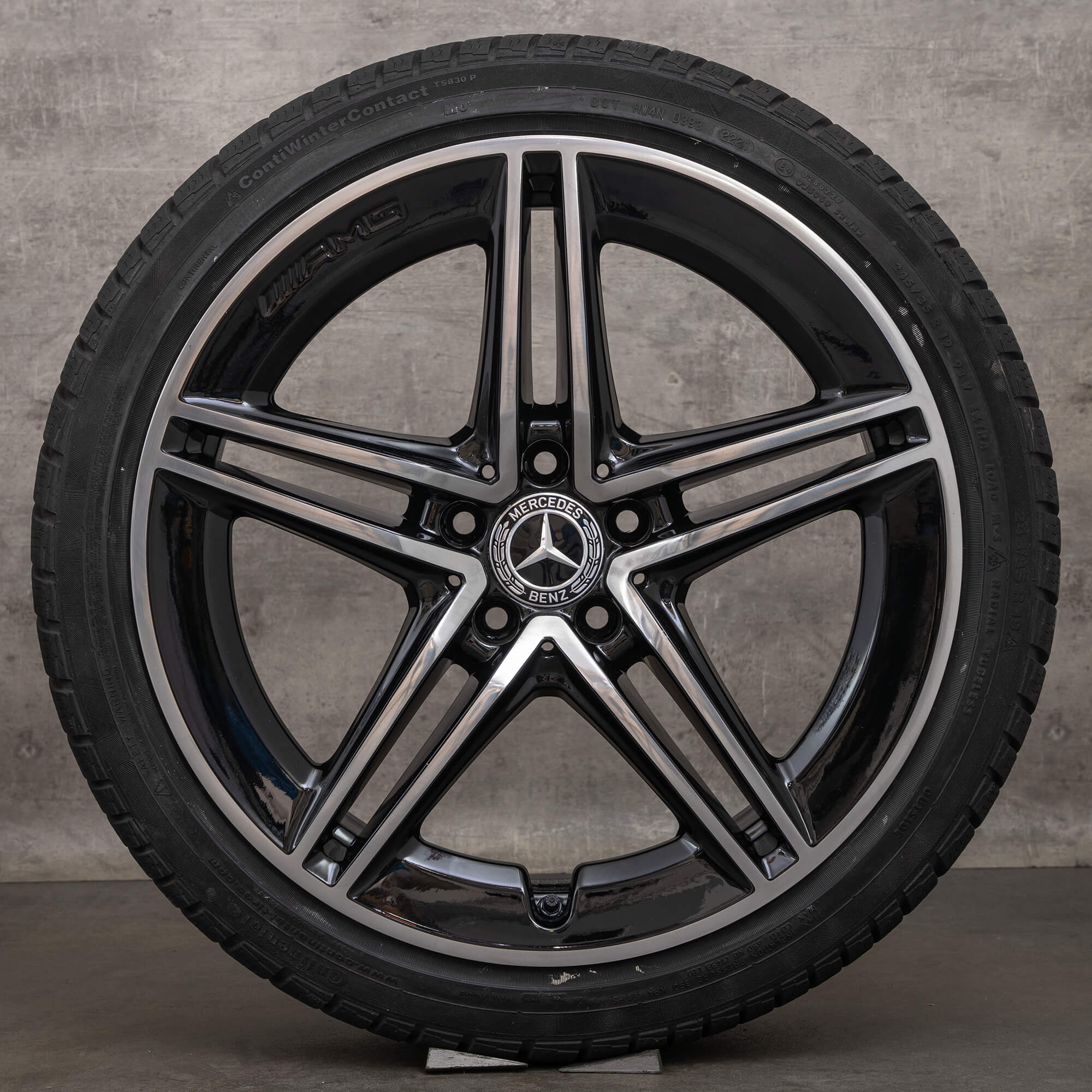 AMG Mercedes Benz A-Klasse W177 A45 winterwielen 19 inch velgen ...