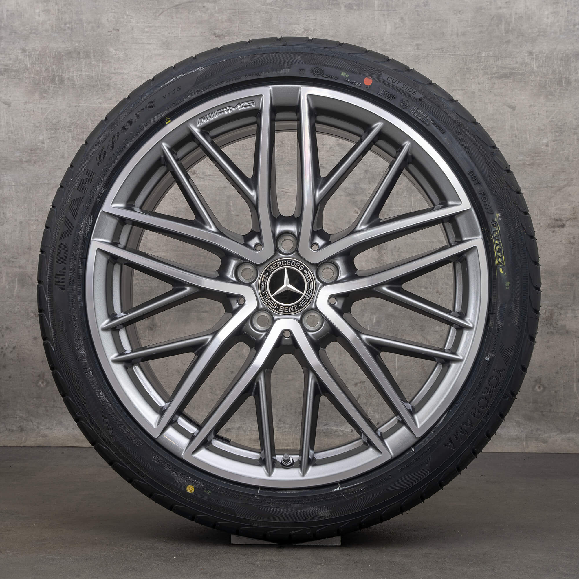 AMG Mercedes Benz C-Class C43 W206 S206 summer wheels 19 inch Fergen tires